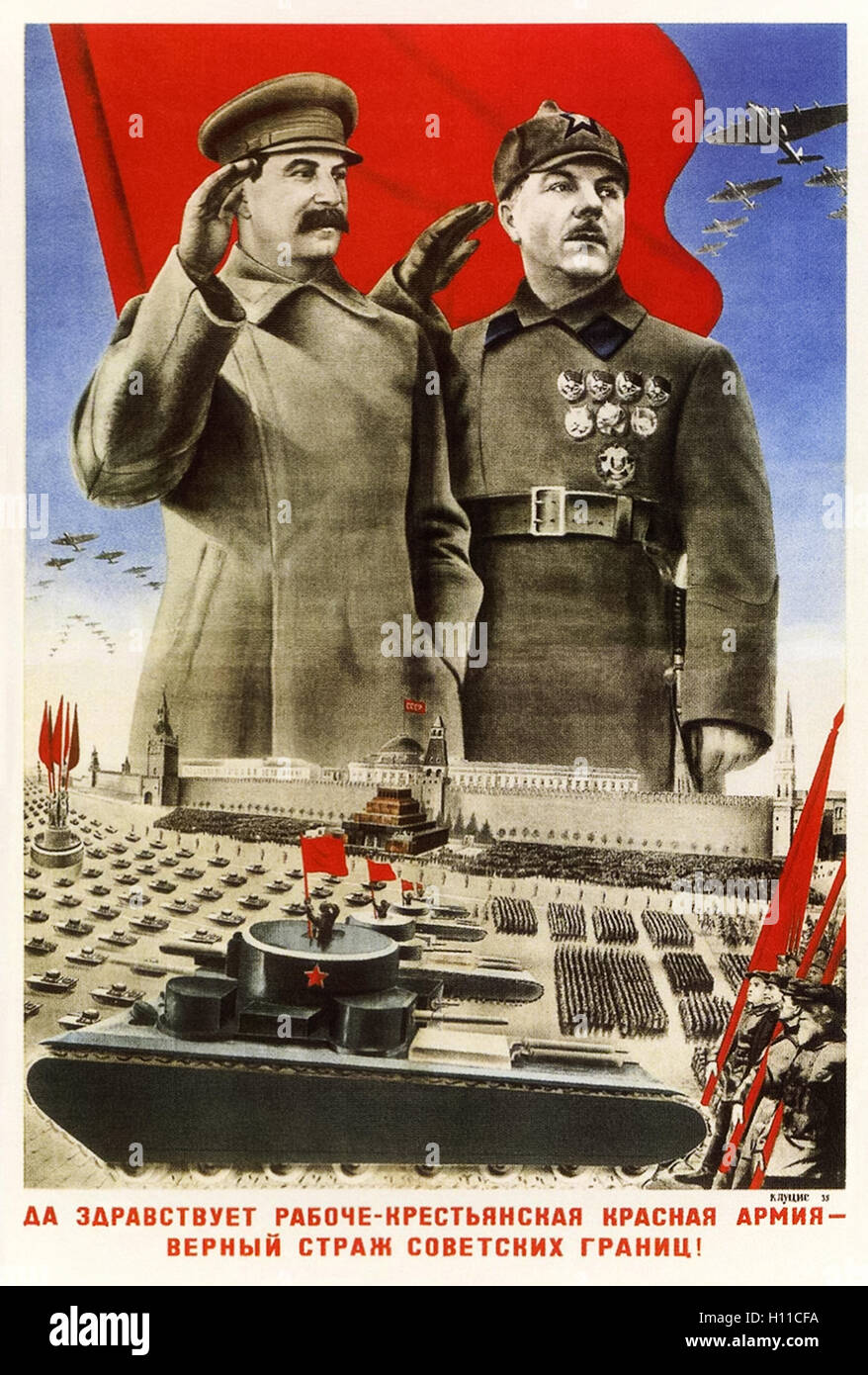 Propaganda poster of stalin High Resolution Stock Photography and ...
