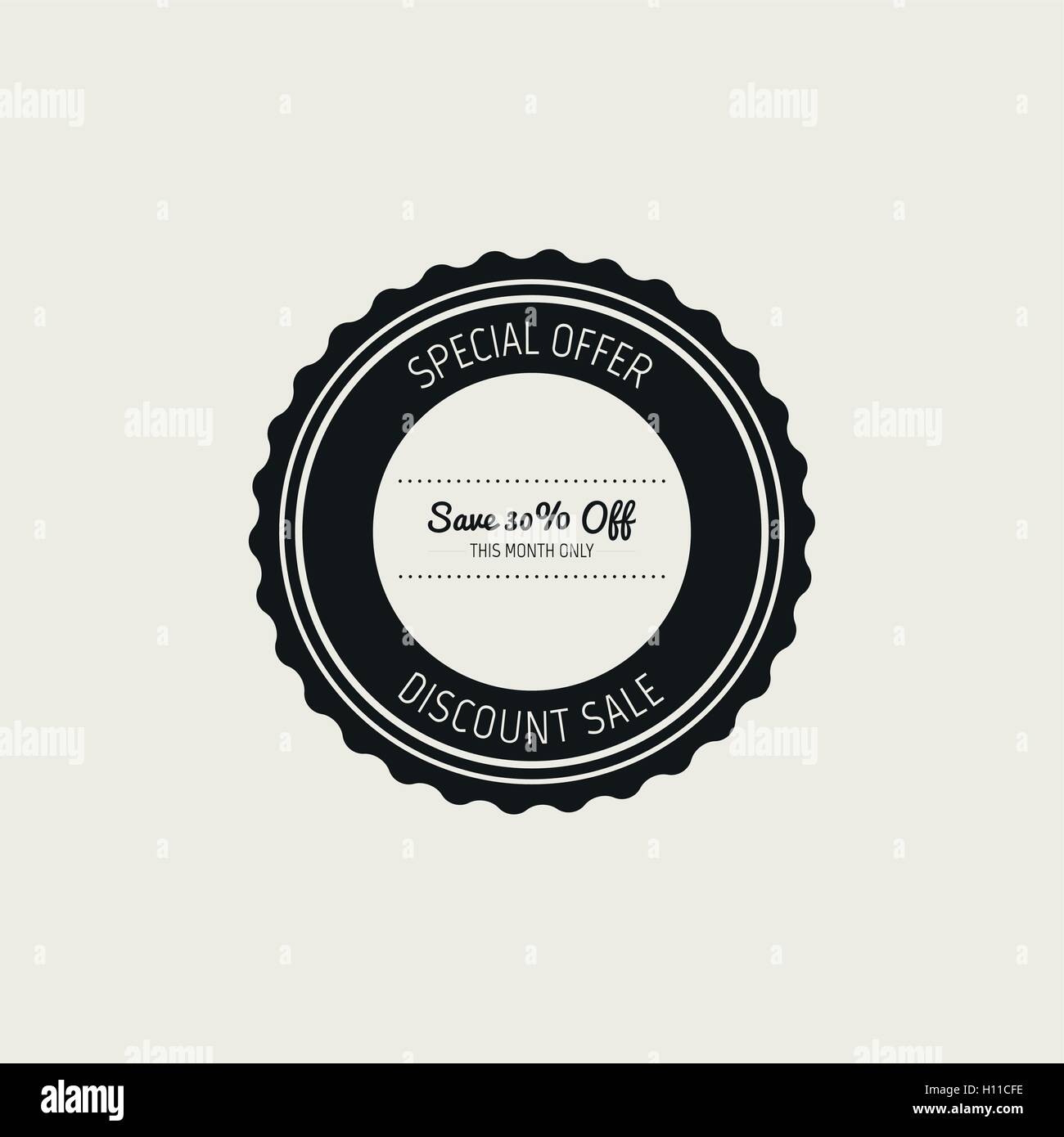 Old offer Stock Vector Images - Alamy