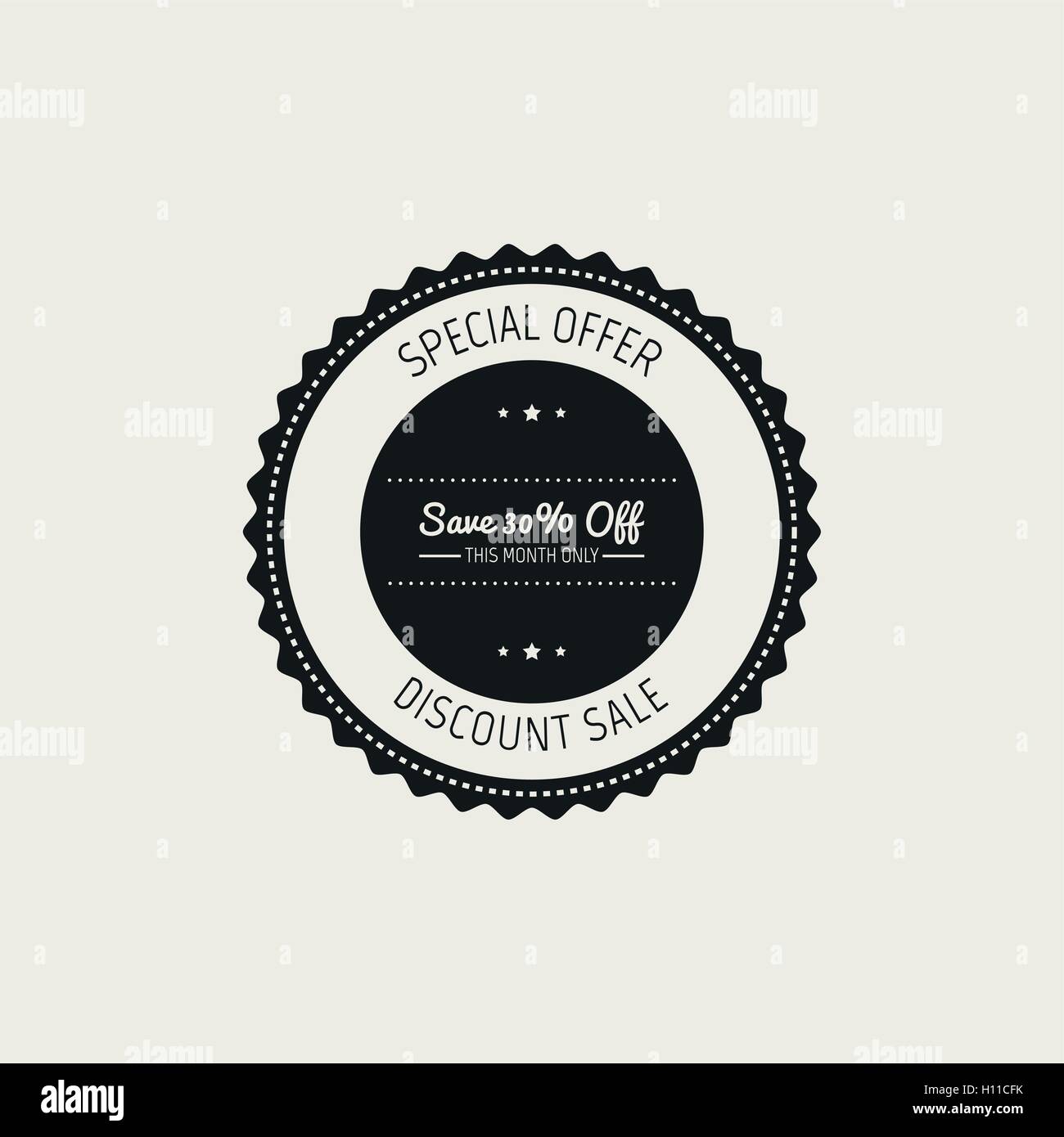 Sale label special offer Stock Vector Images - Alamy