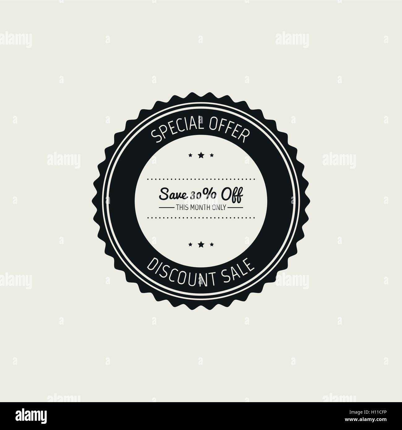 Sale label special offer Stock Vector Images - Alamy