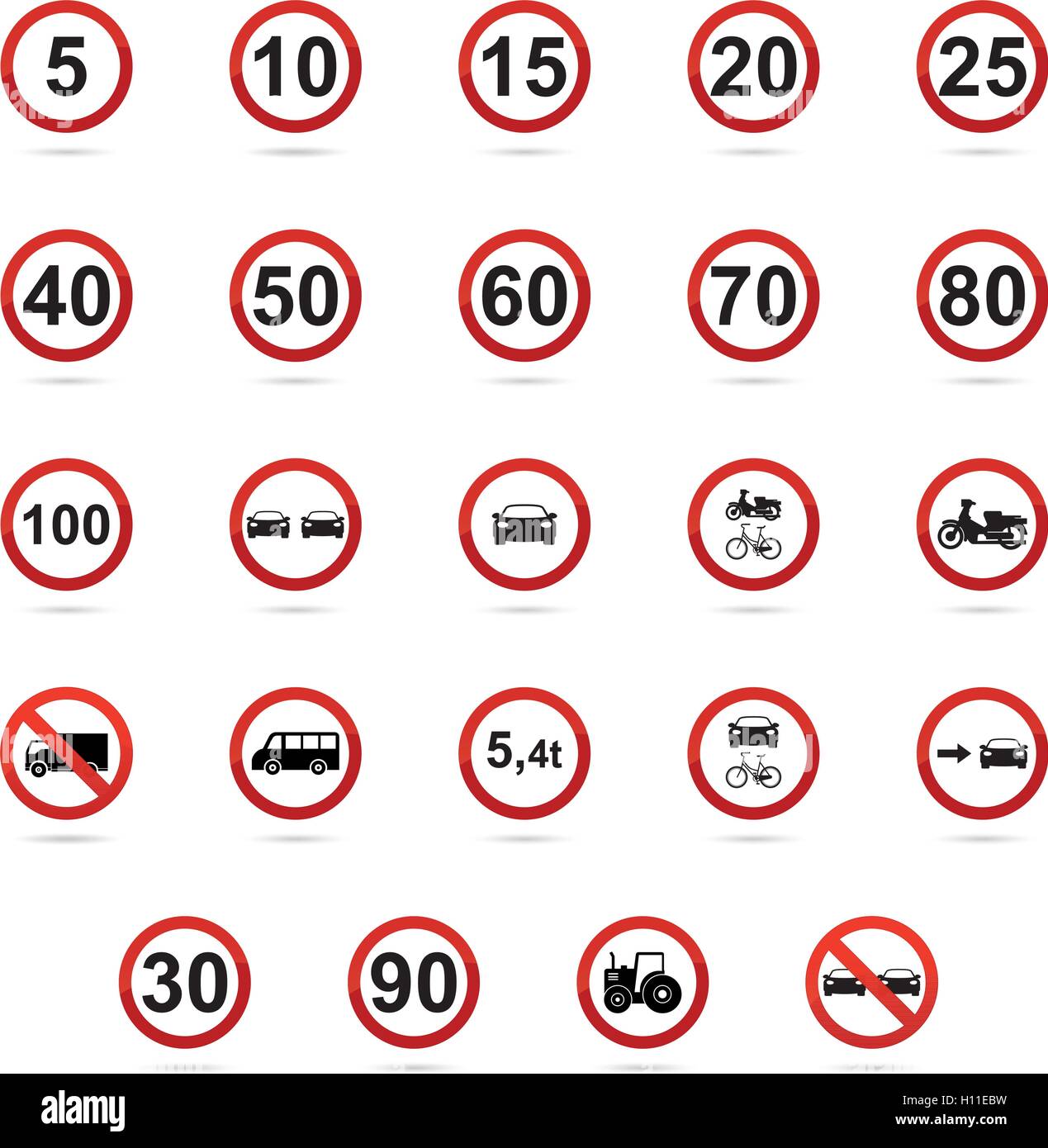 Alphabet signals Stock Vector Images - Alamy