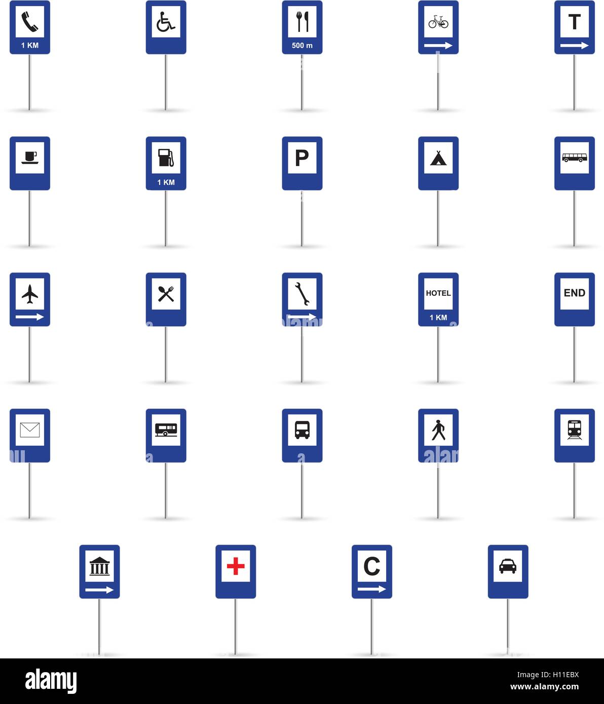 Train signals silhouette hi-res stock photography and images - Alamy