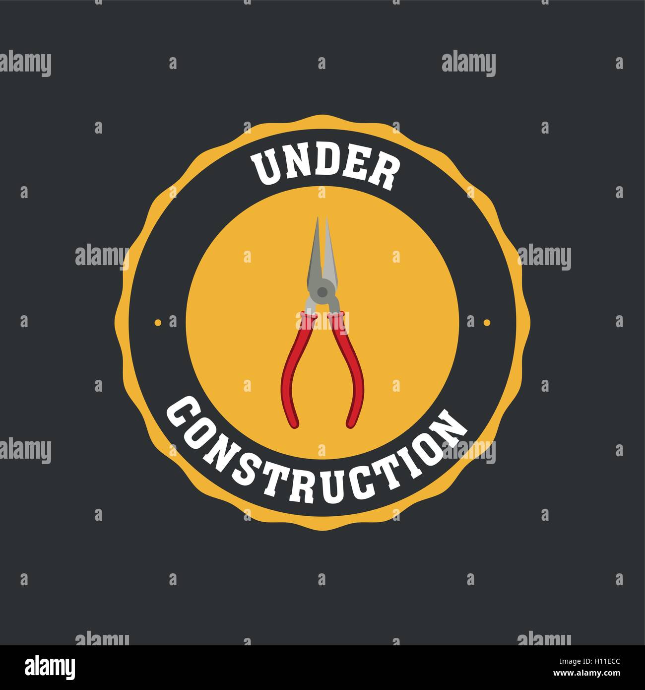 Under construction icon Stock Vector Image & Art - Alamy