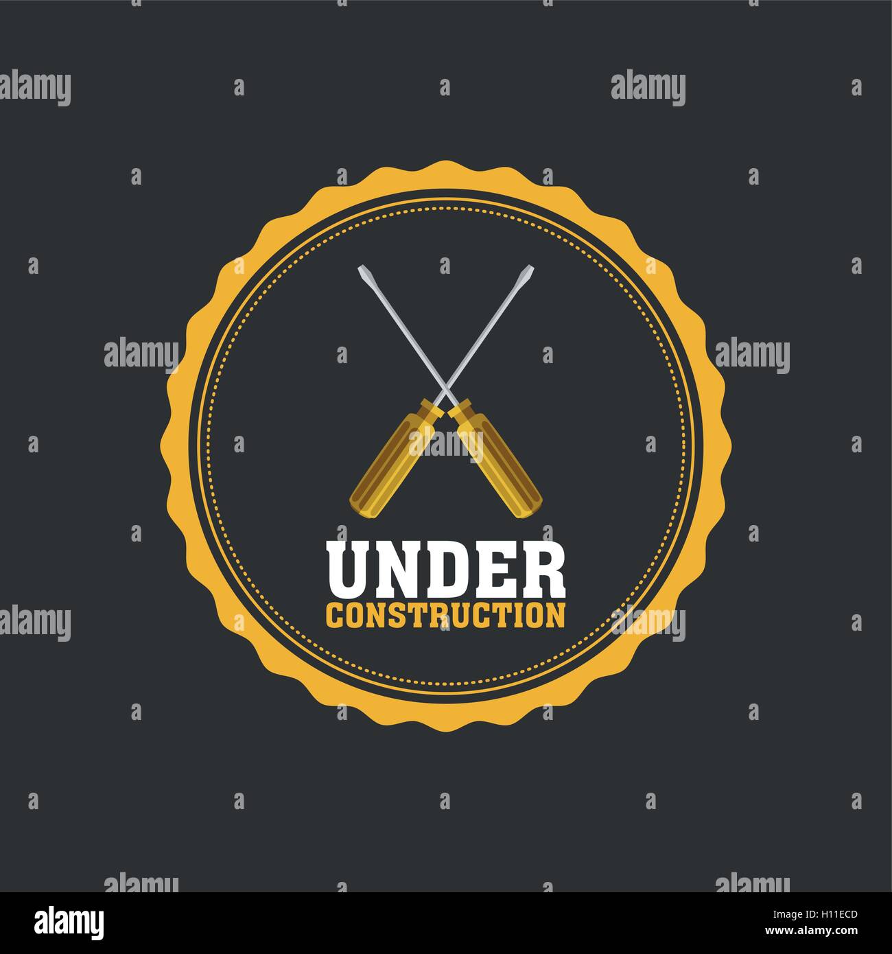 Under construction icon Stock Vector Image & Art - Alamy