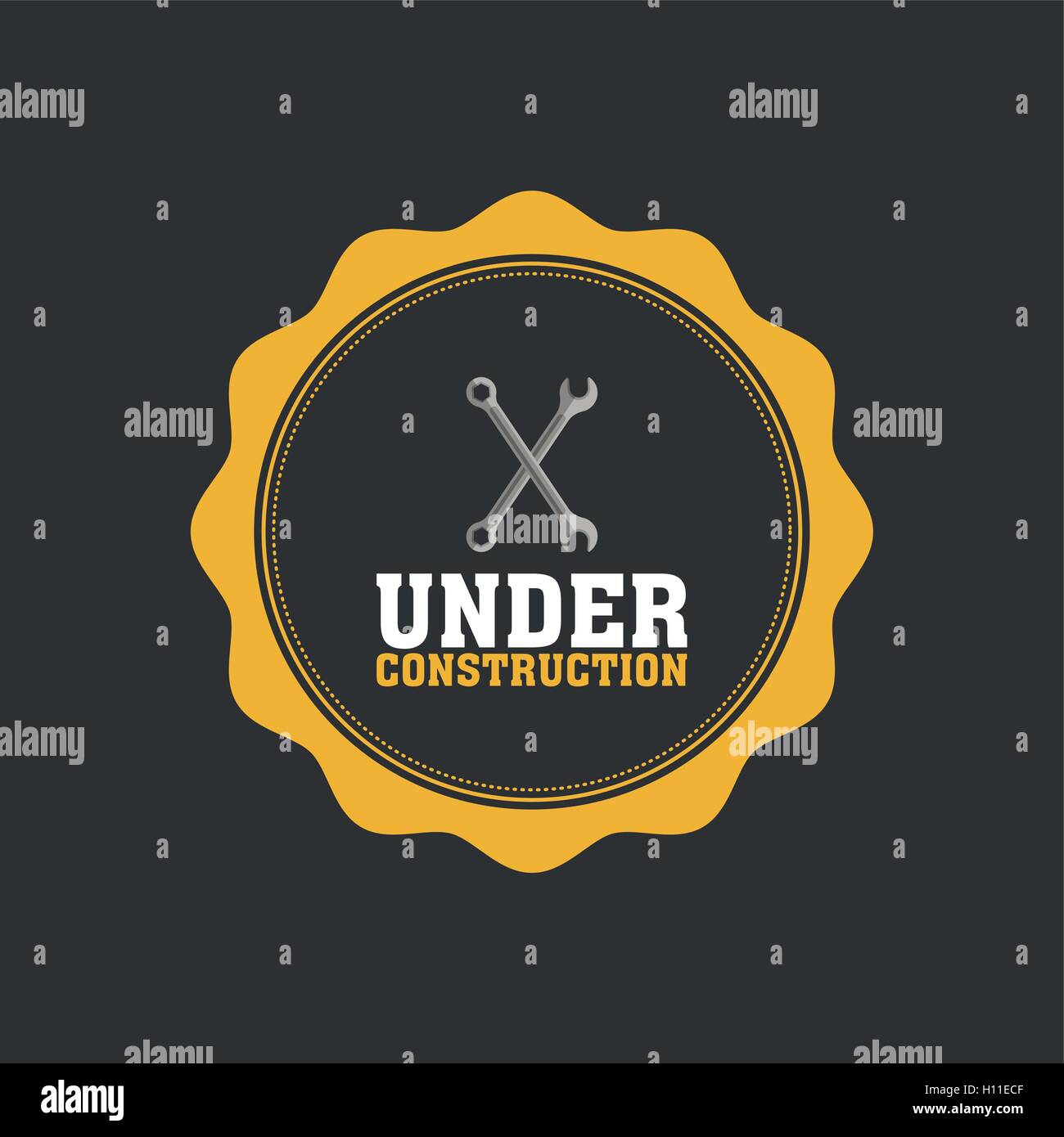 Under construction icon Stock Vector Image & Art - Alamy