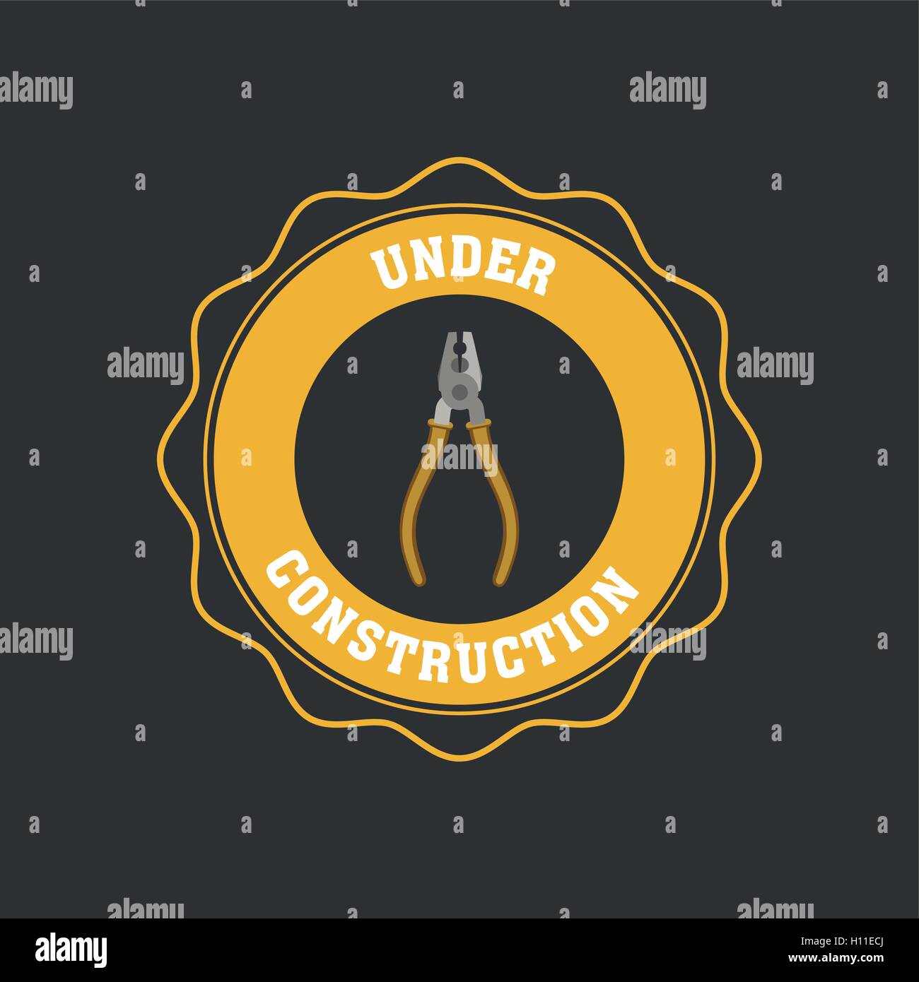 Under construction icon Stock Vector Image & Art - Alamy