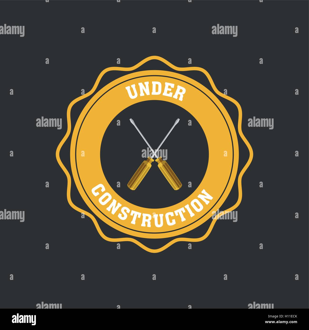 Under construction icon Stock Vector Image & Art - Alamy