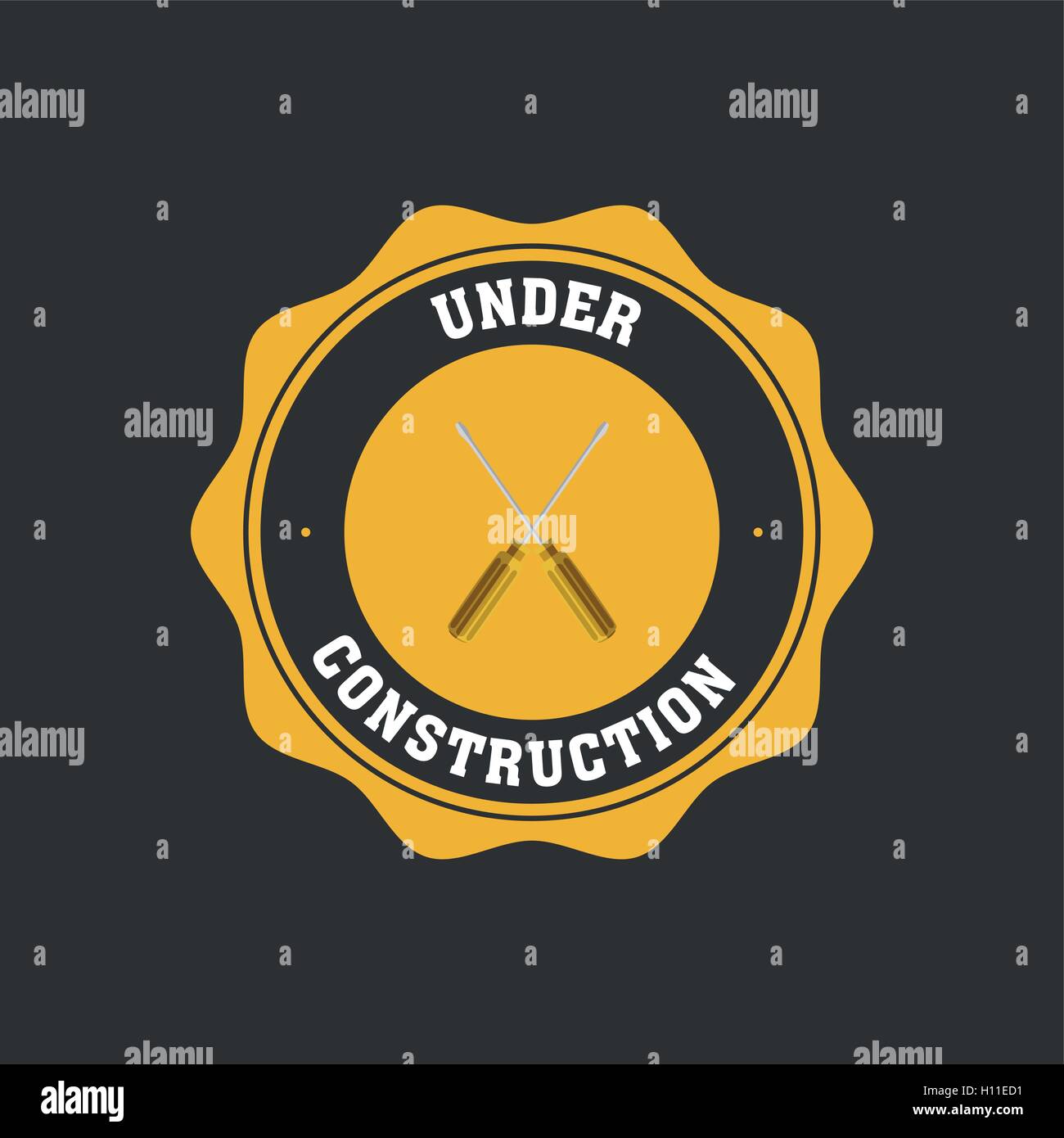 Under construction icon Stock Vector Image & Art - Alamy