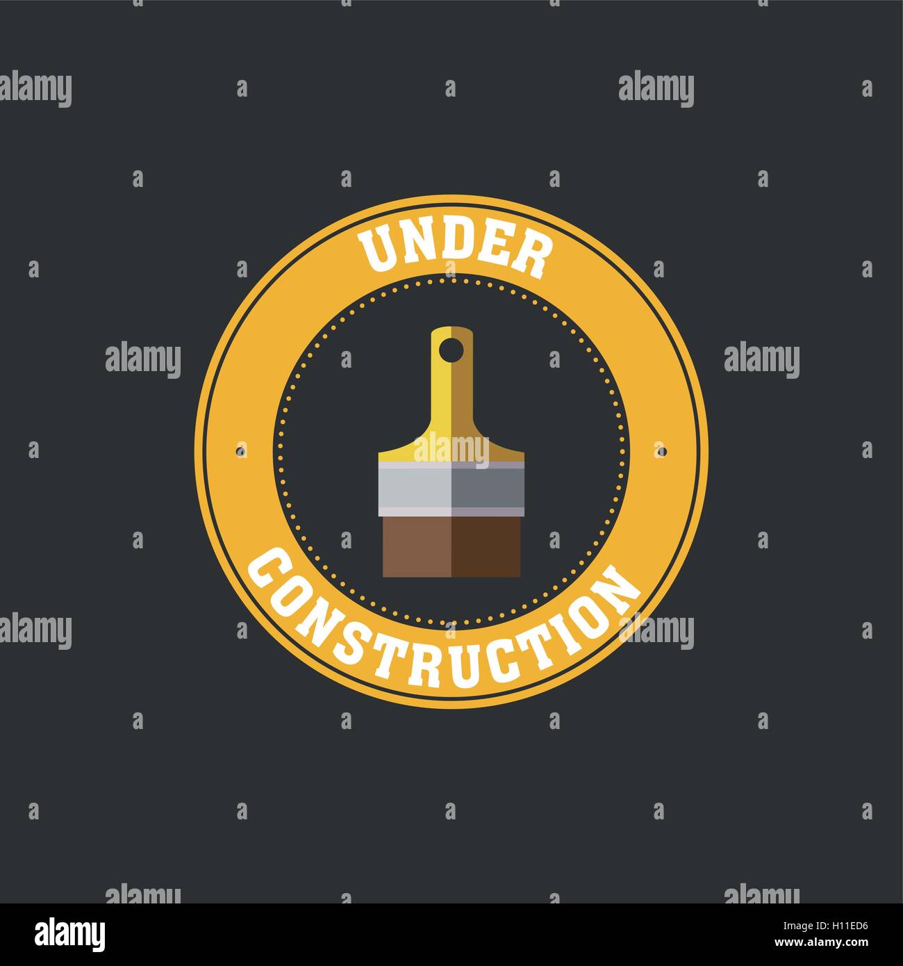 Under construction icon Stock Vector Image & Art - Alamy