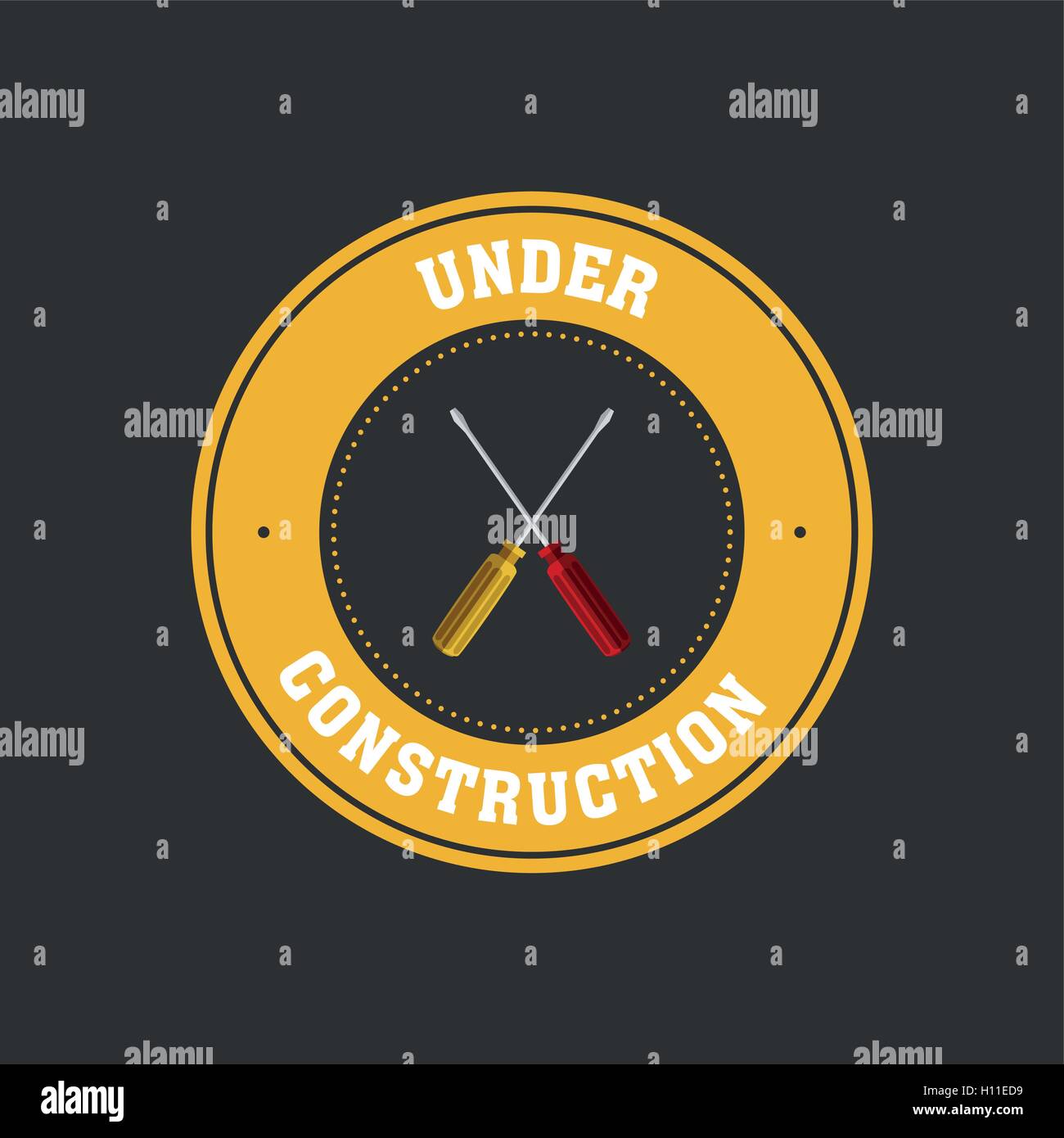 Under construction icon Stock Vector Image & Art - Alamy