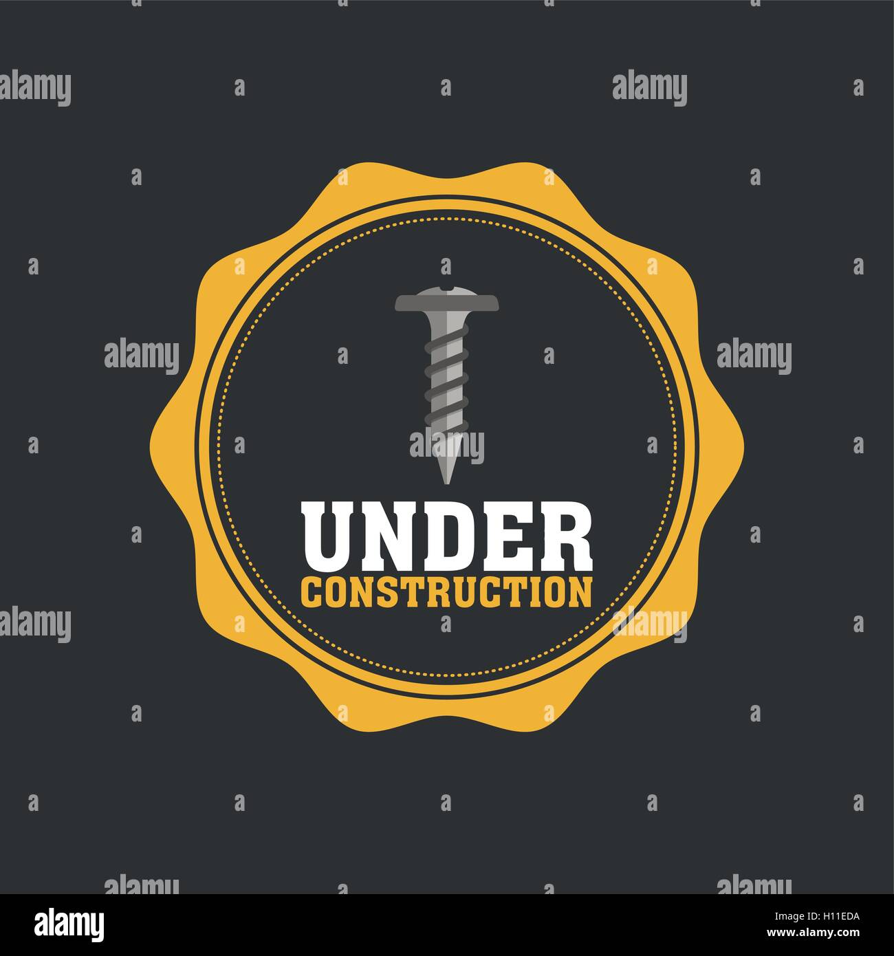 Under construction icon Stock Vector Image & Art - Alamy