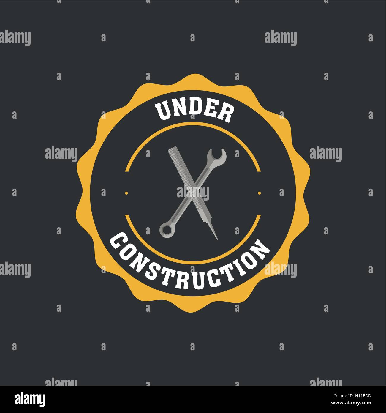 Under construction icon Stock Vector Image & Art - Alamy