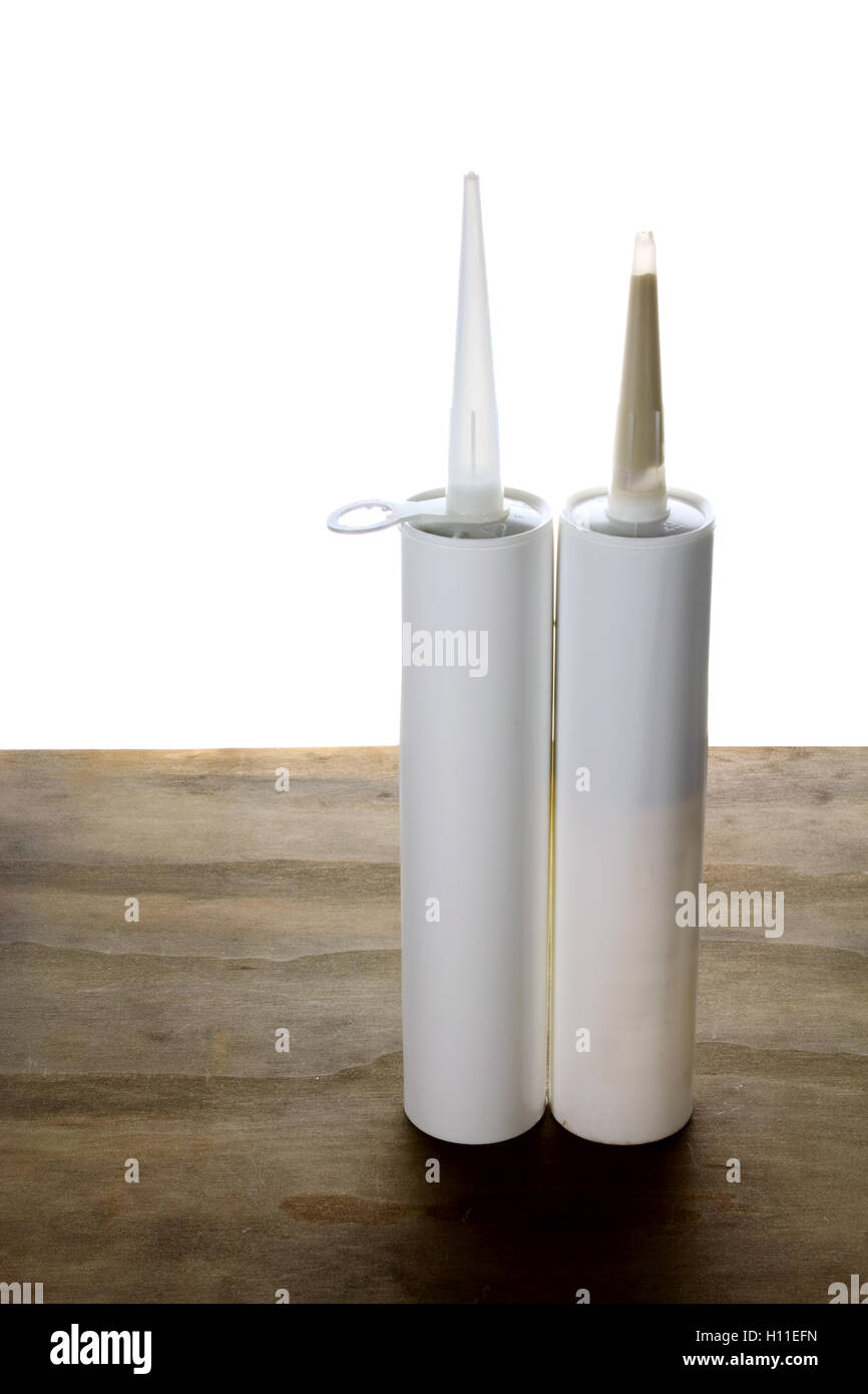 Silicone Sealant Tubes Stock Photo - Alamy