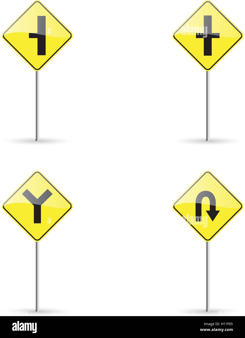 Traffic turn signals Stock Vector Images - Alamy