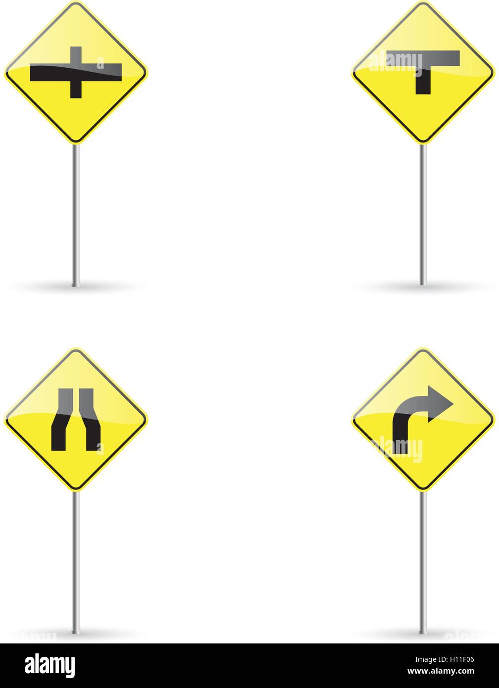 Traffic turn signals Stock Vector Images - Alamy