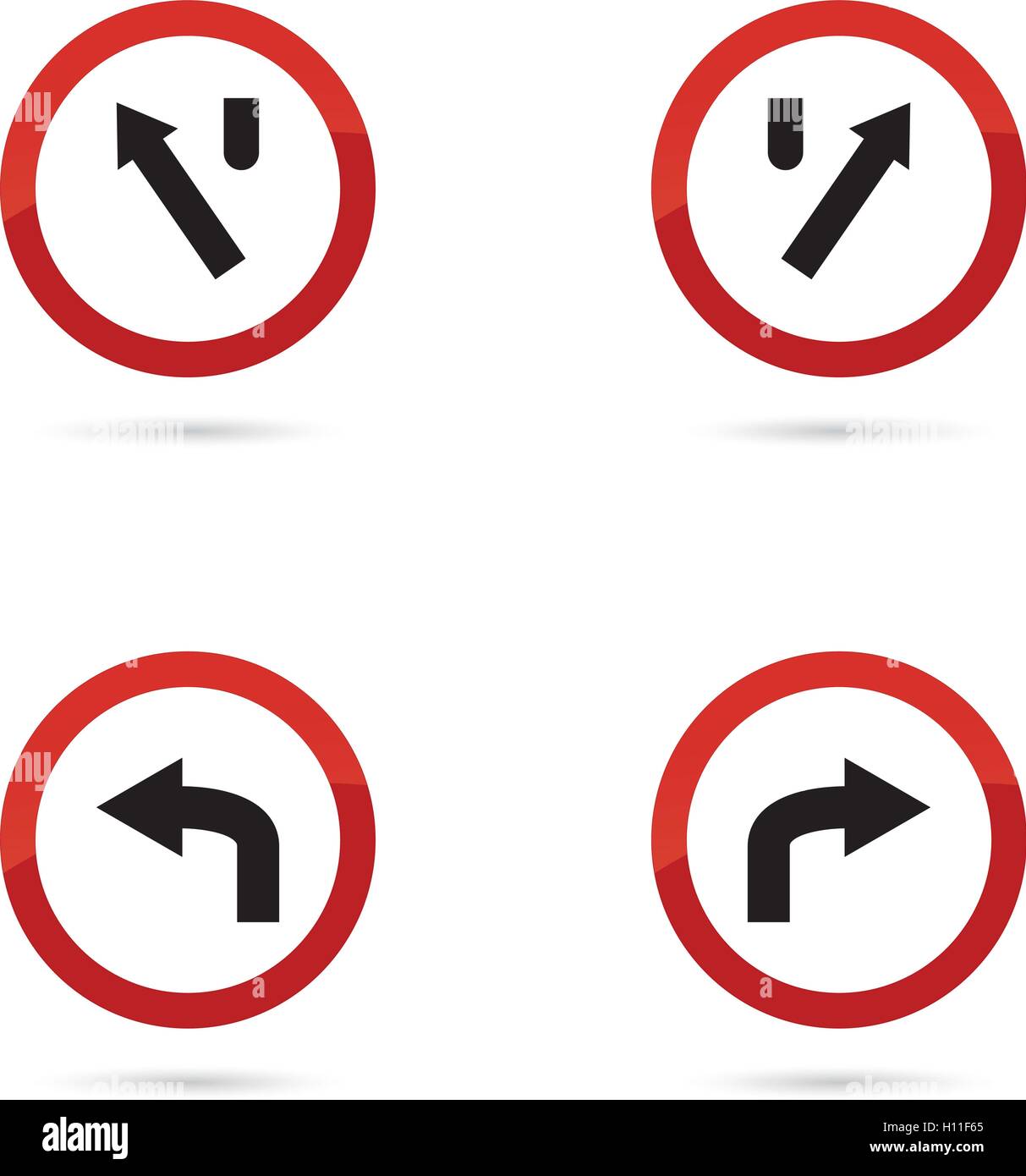 Traffic turn signals Stock Vector Images - Alamy