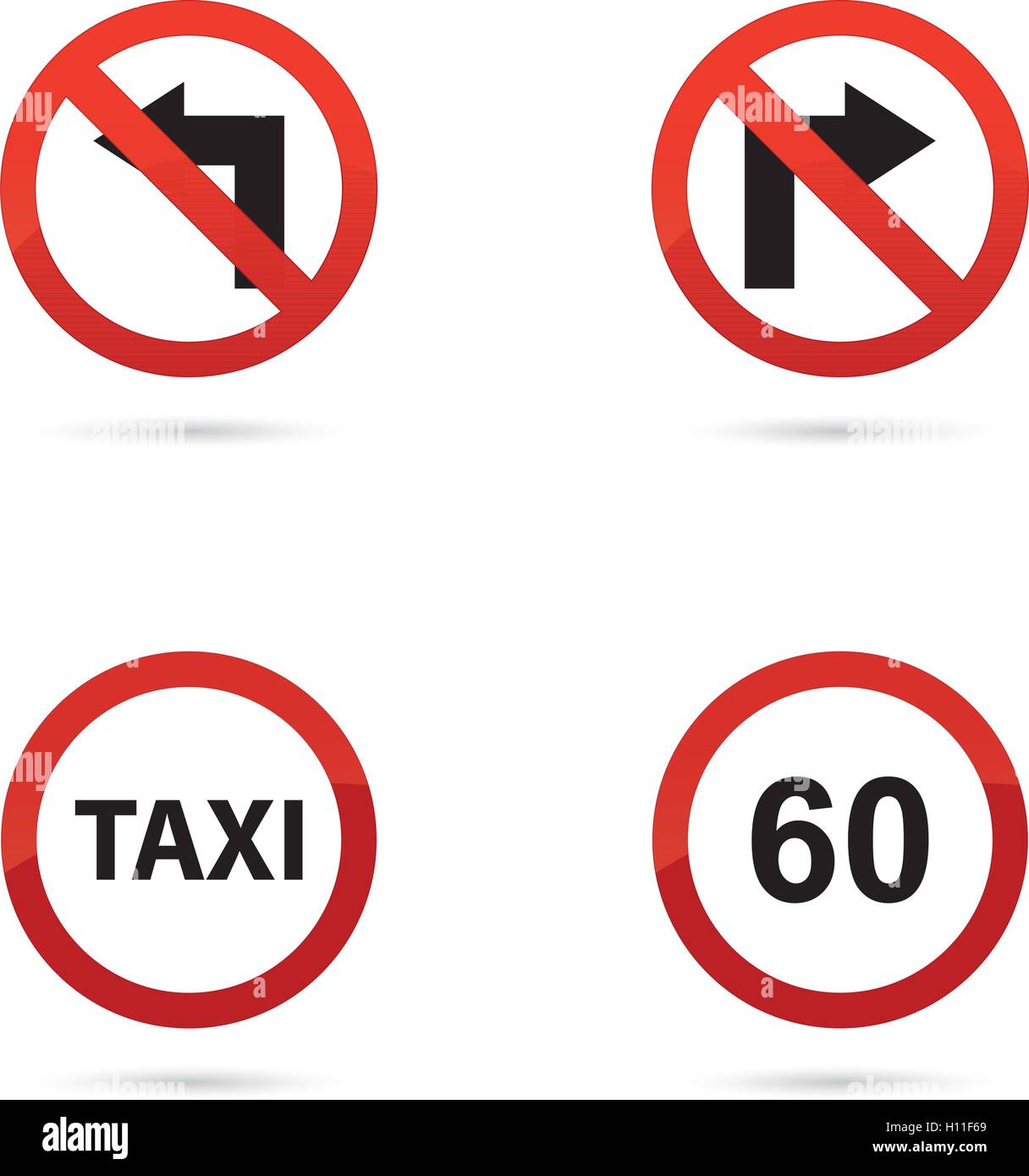 Traffic turn signals Stock Vector Images - Alamy