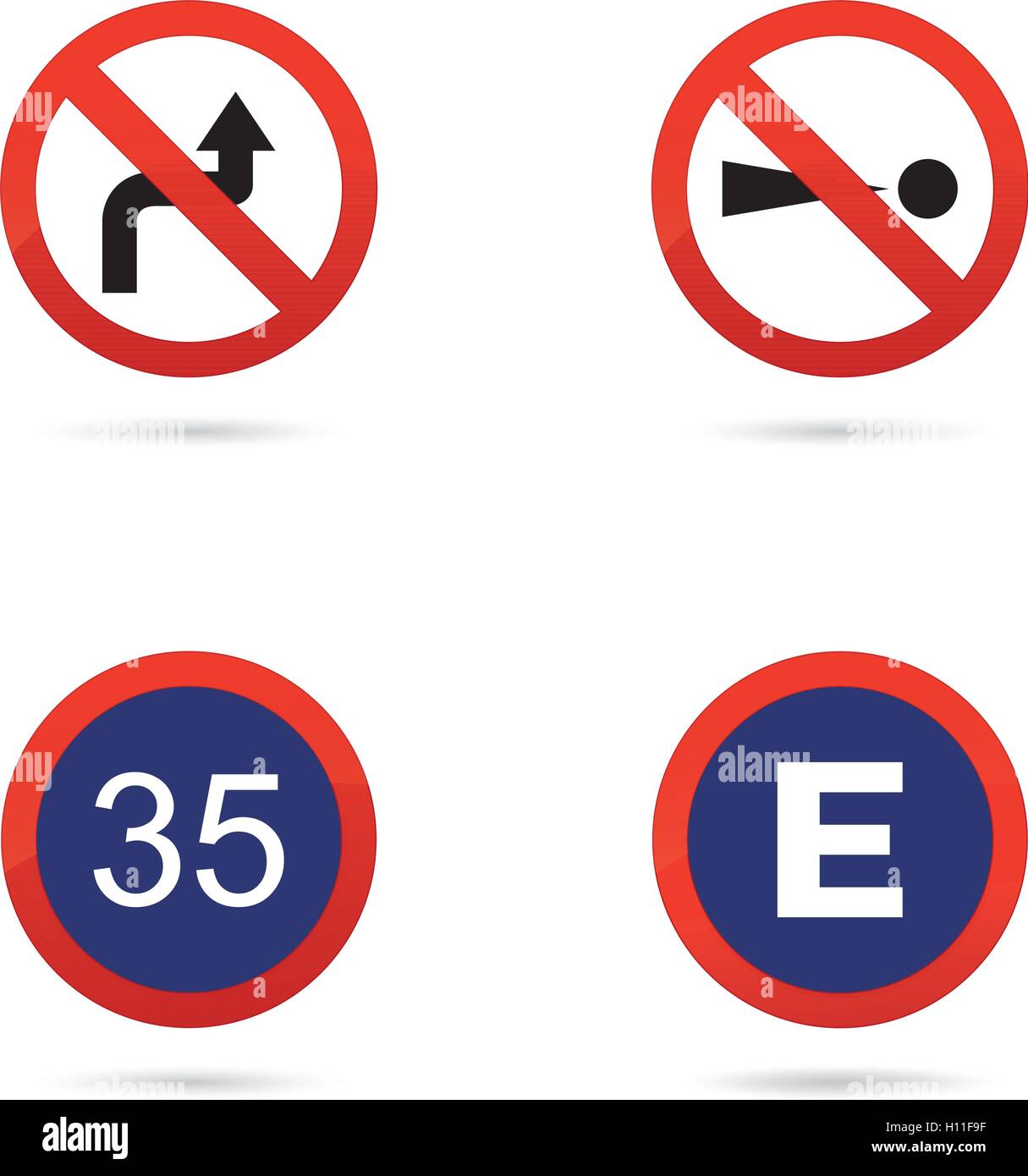 Traffic turn signals Stock Vector Images - Alamy