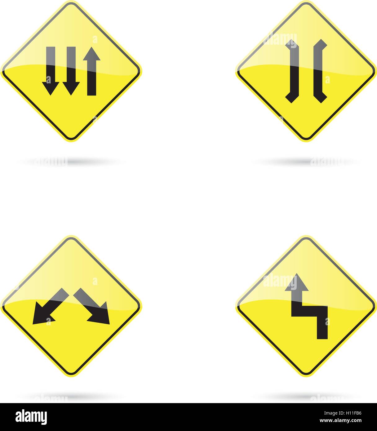 Traffic turn signals Stock Vector Images - Alamy