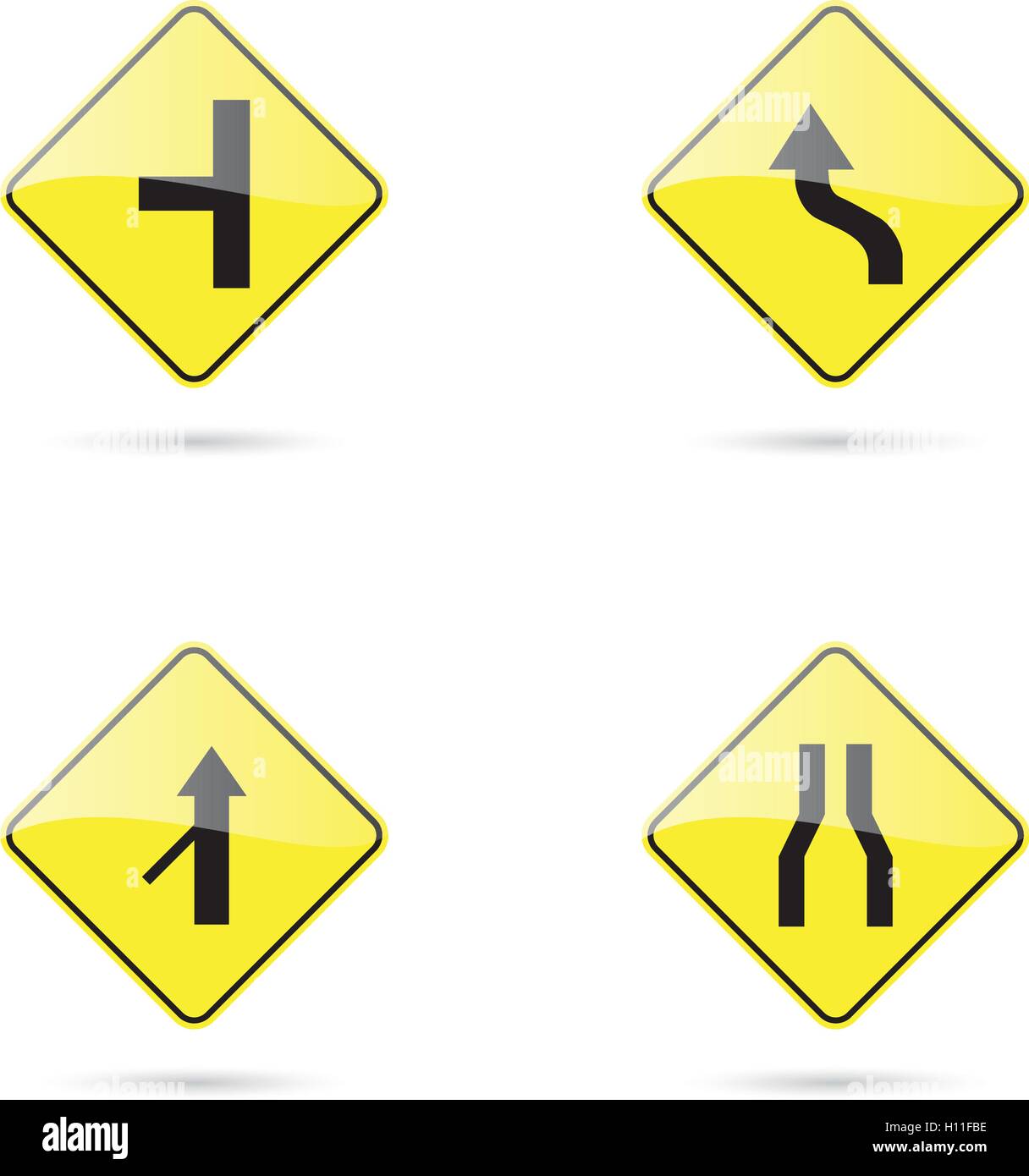 Traffic turn signals Stock Vector Images - Alamy