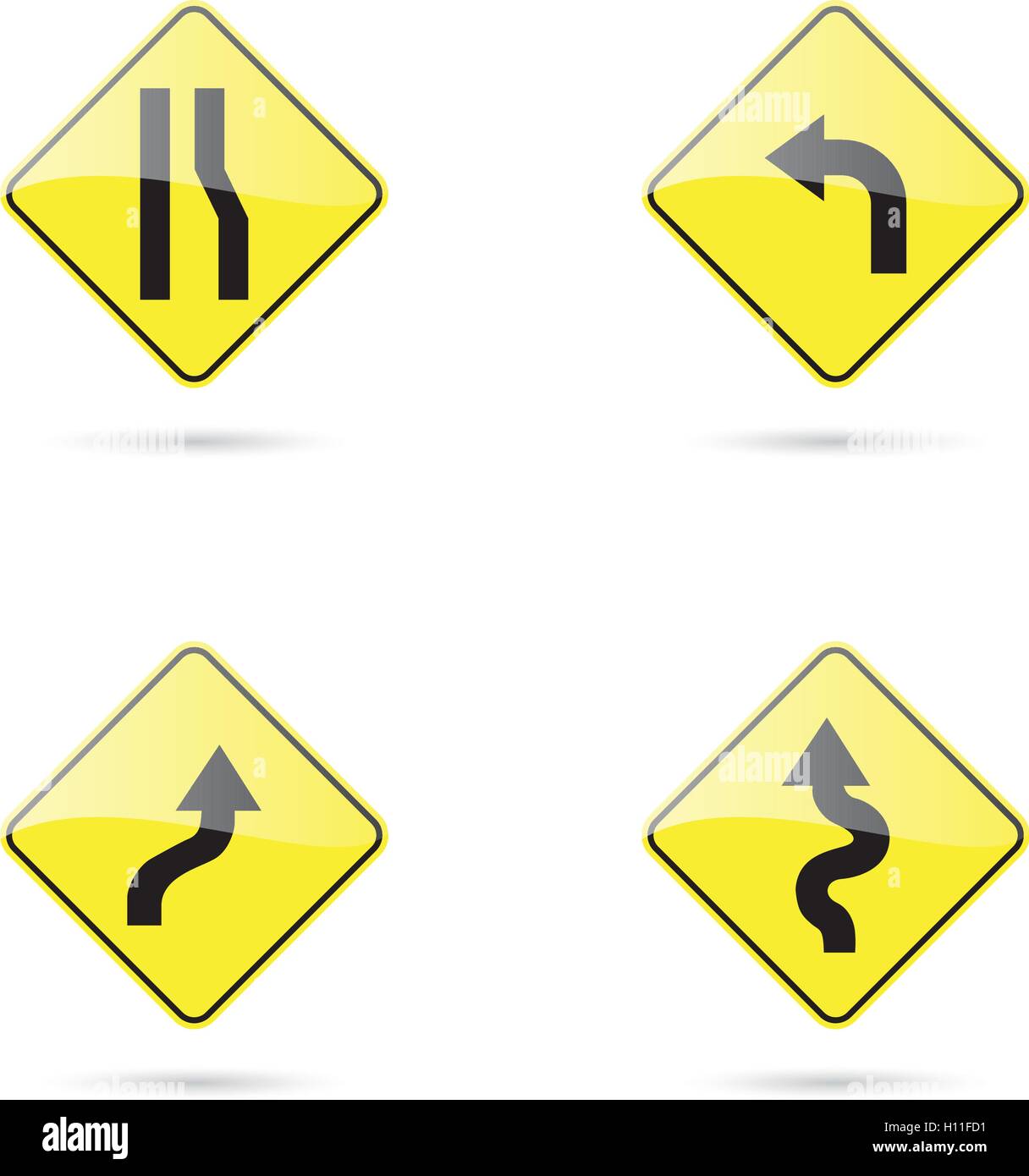 Traffic turn signals Stock Vector Images - Alamy