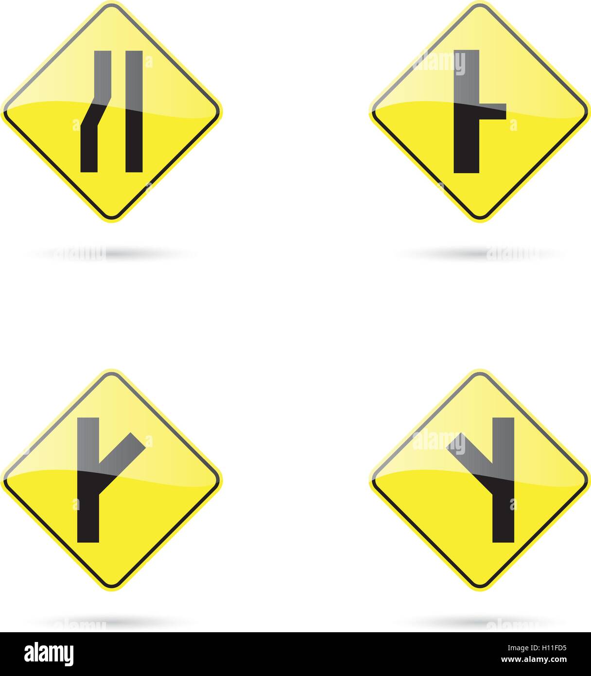 Traffic turn signals Stock Vector Images - Alamy