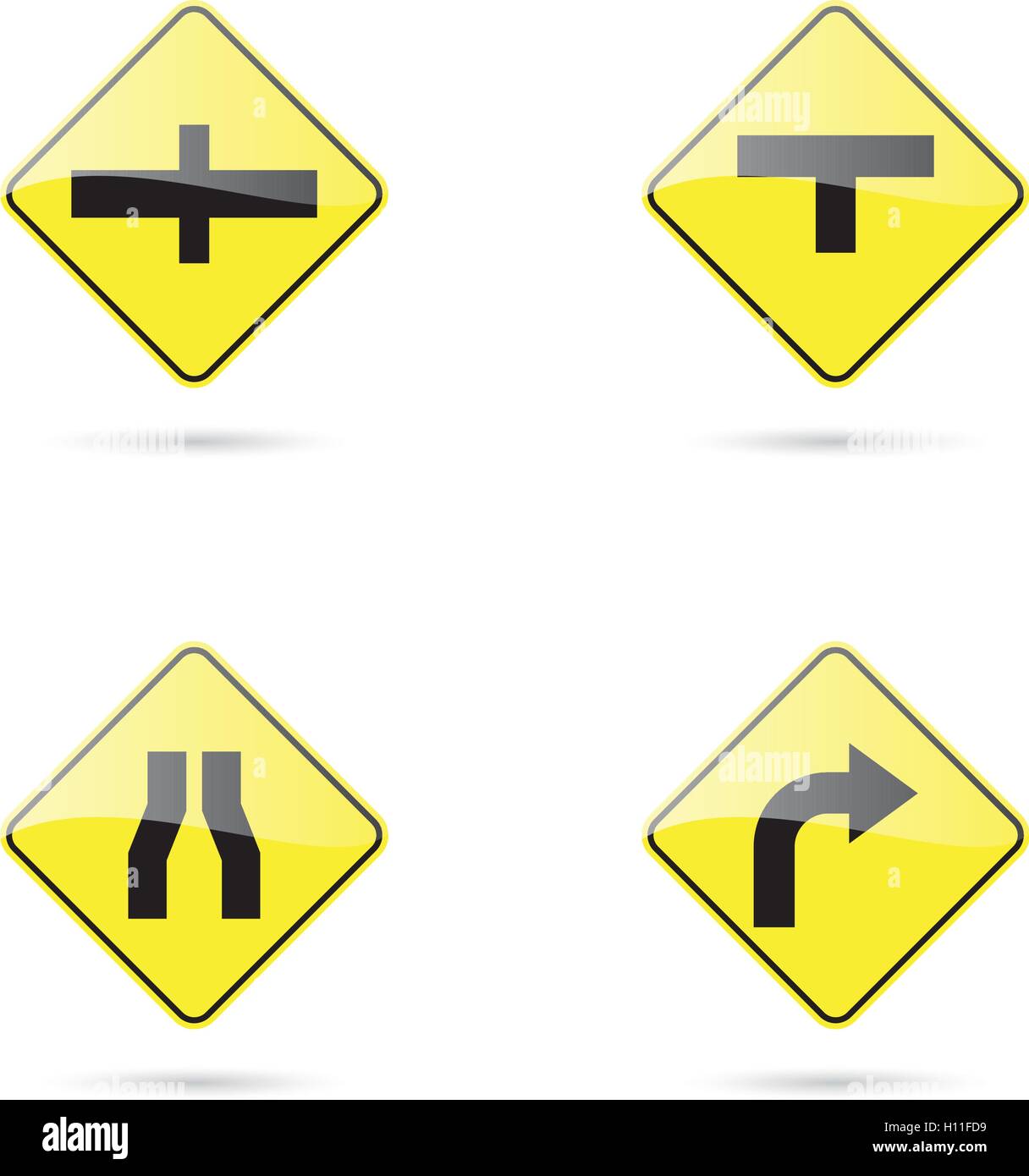 Traffic turn signals Stock Vector Images - Alamy