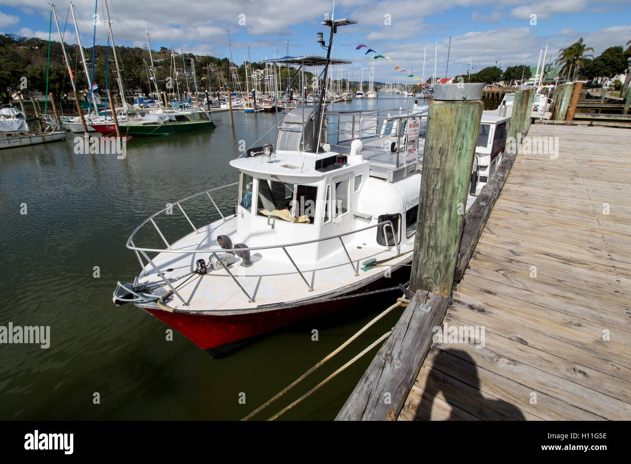 Whangarei Harbour Cruises ferry boat Waipapa Stock Photo - Alamy