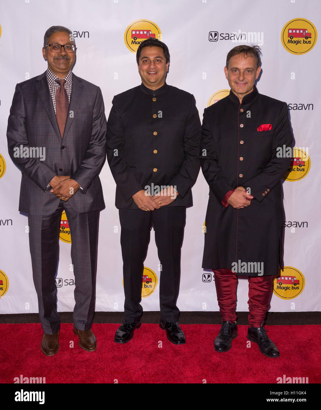 New York, United States. 21st Sep, 2016. Ram Shriram, Amit Bhandari ...