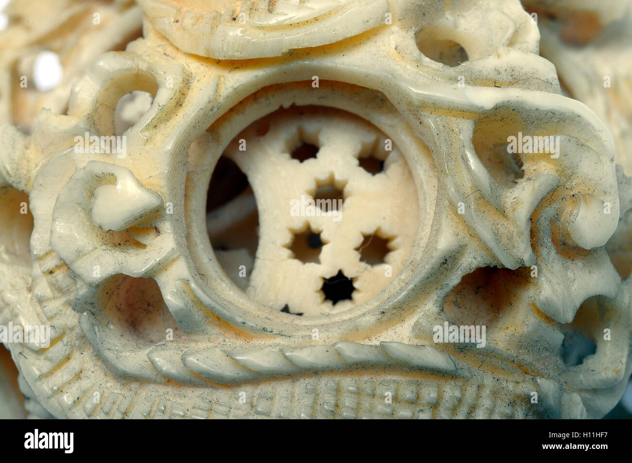 Carved ivory ball hi-res stock photography and images - Alamy