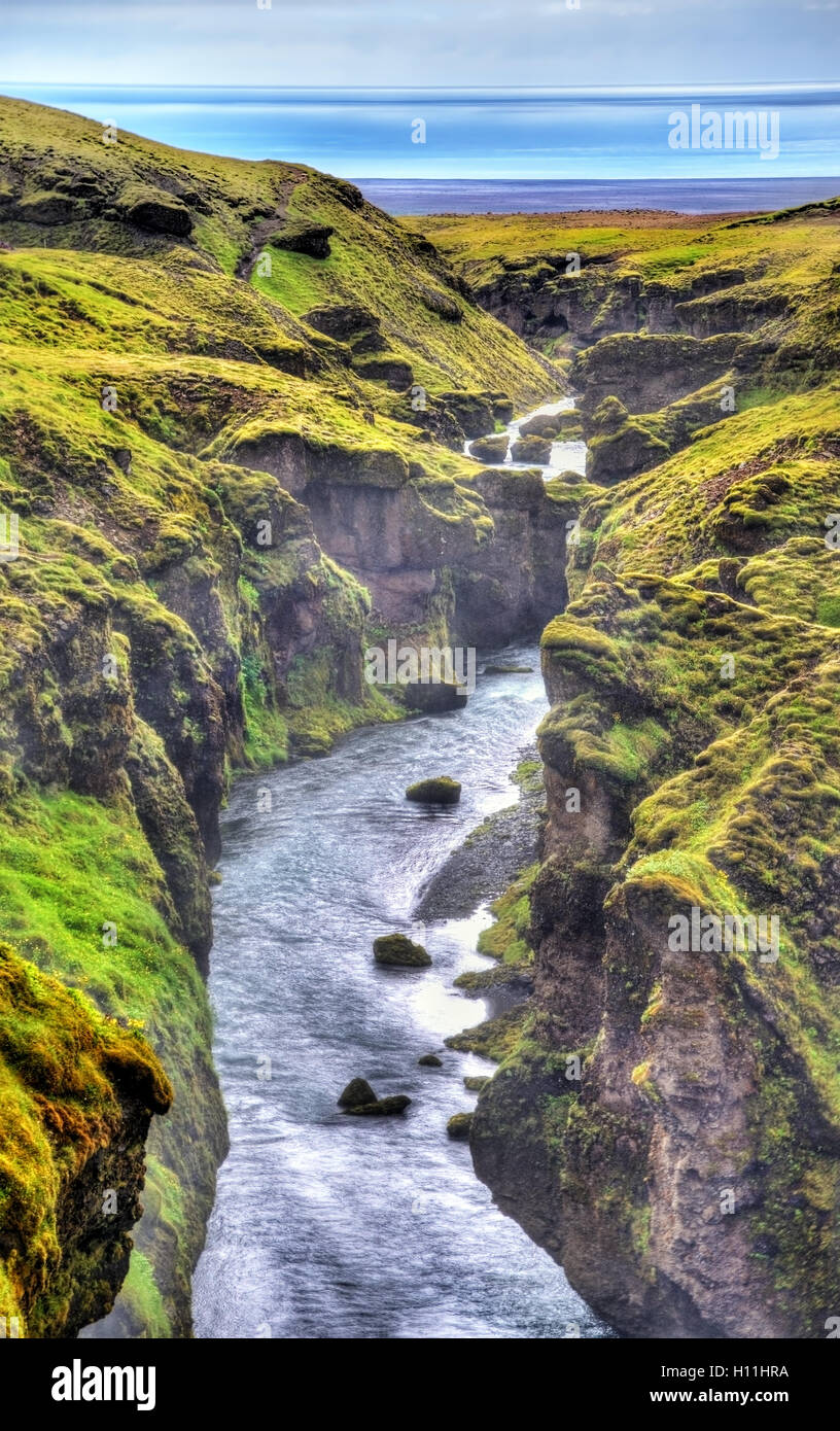 View of the Skoga River - Iceland Stock Photo - Alamy