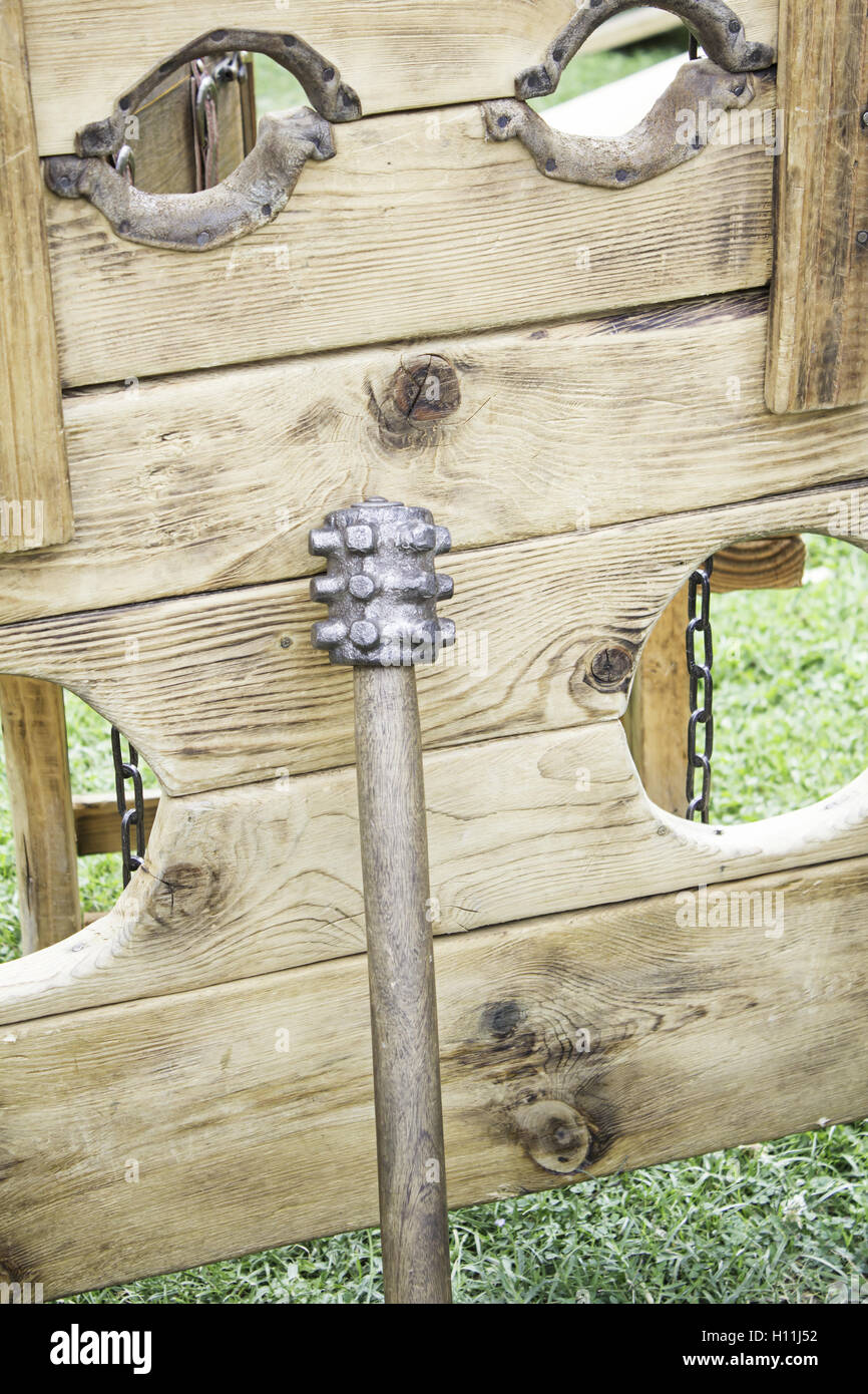 Medieval weapon model hi-res stock photography and images - Alamy