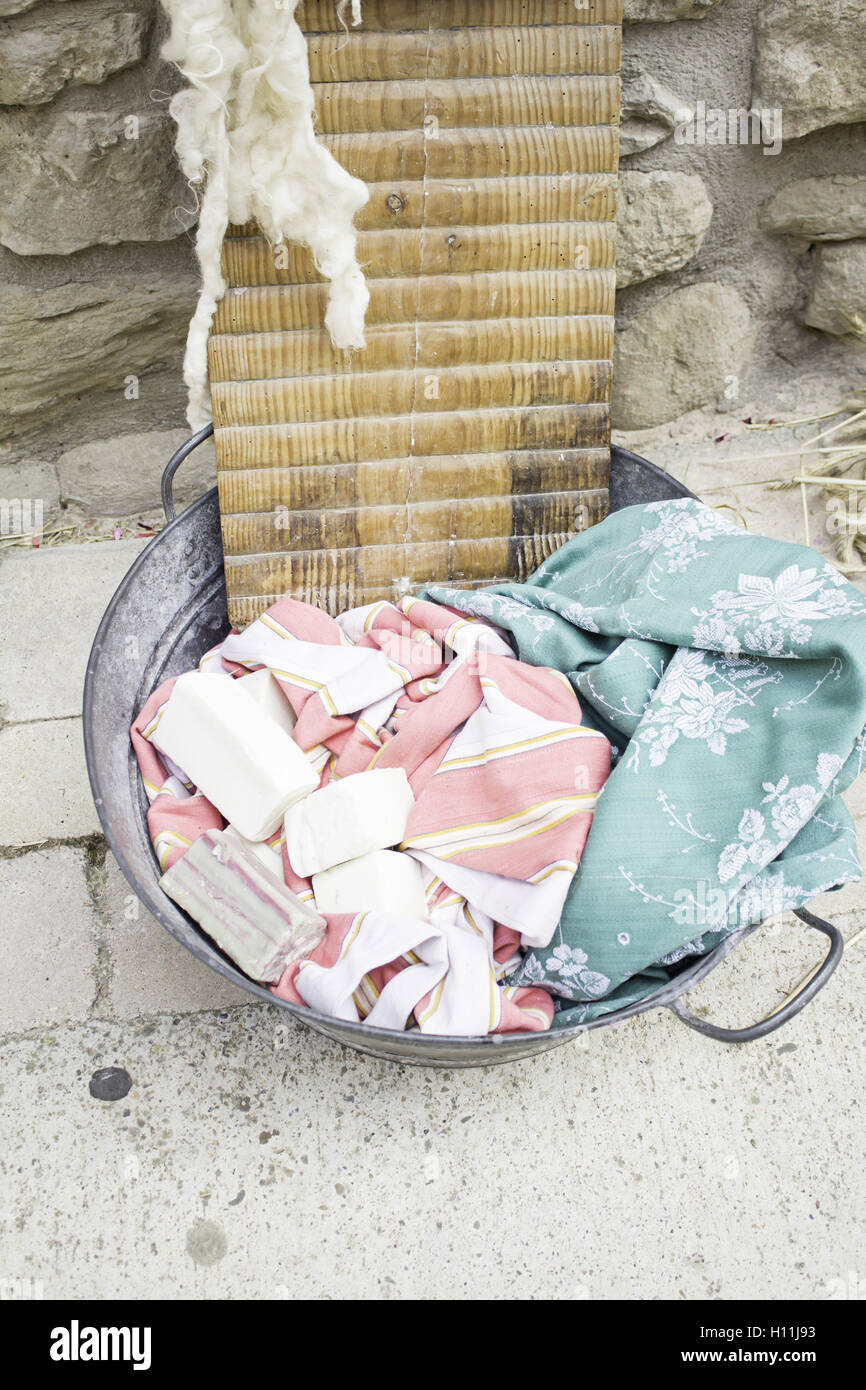 Ancient artisans soaps for washing clothes, objects Stock Photo - Alamy