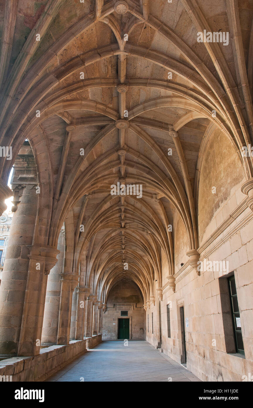 Benedictine monastery of San Salvador (10th century)-cloister, Celanova ...