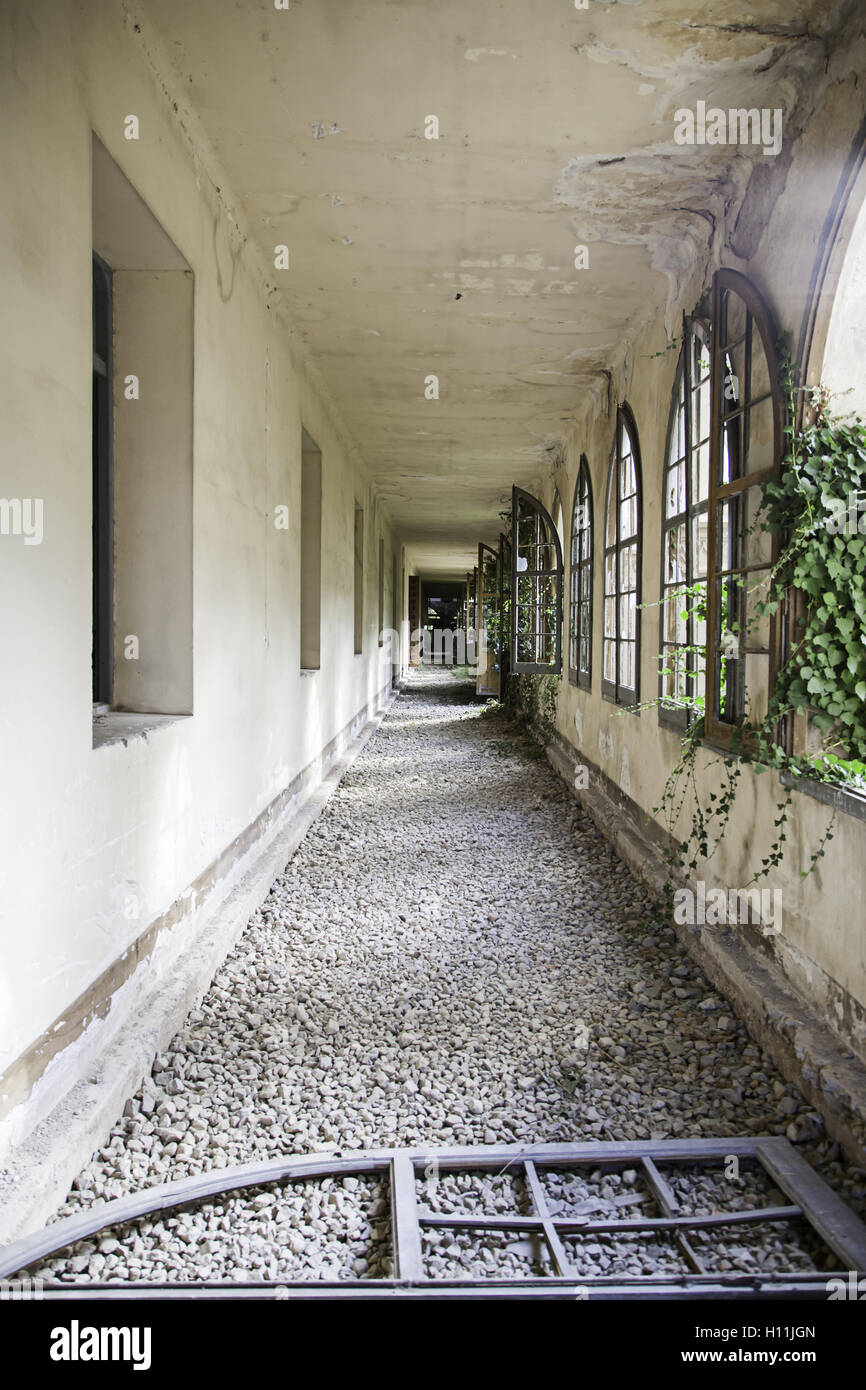 Interior abandoned house, building and architecture Stock Photo - Alamy