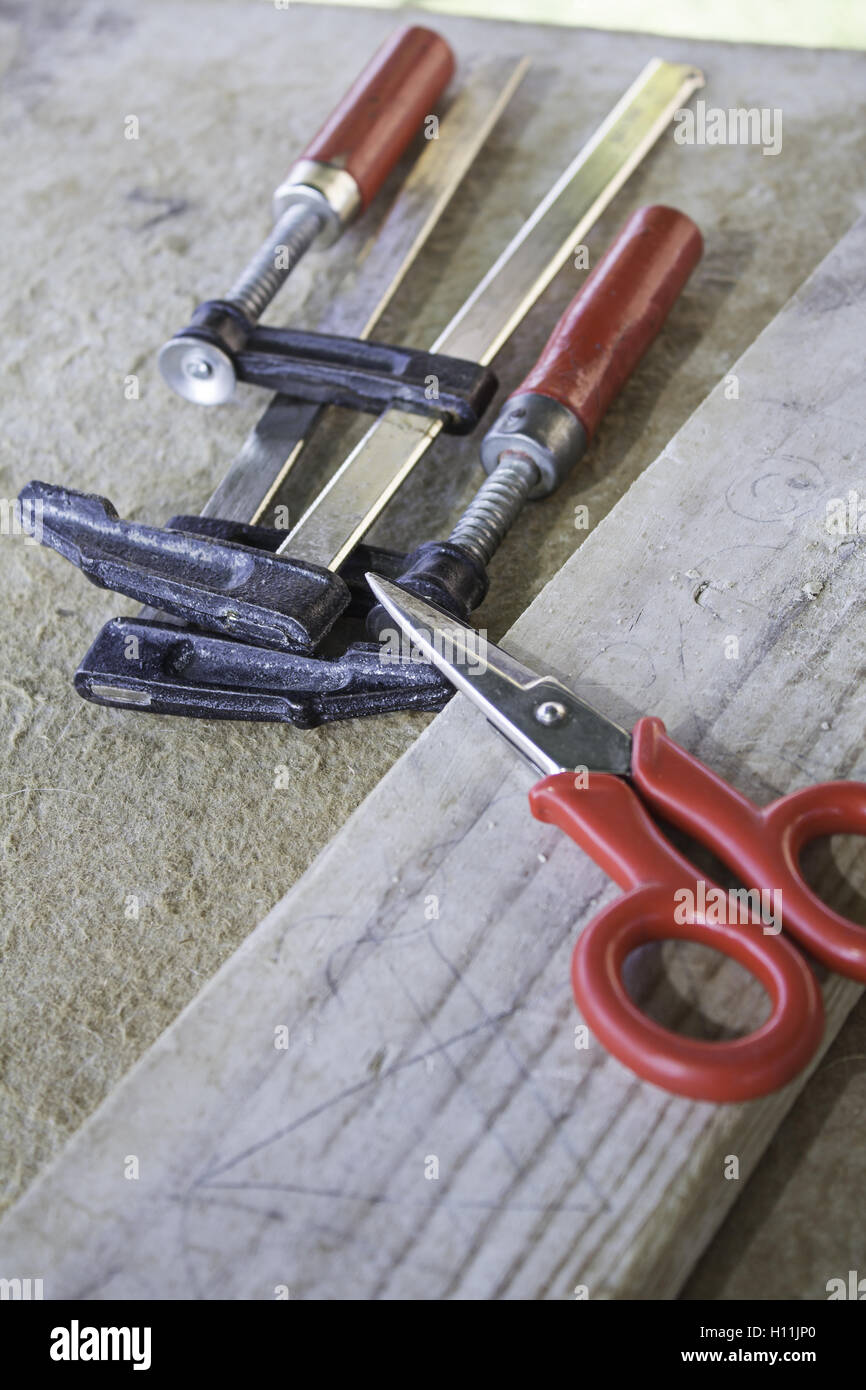 Work objects in industrial workshop, business and equipment Stock Photo ...