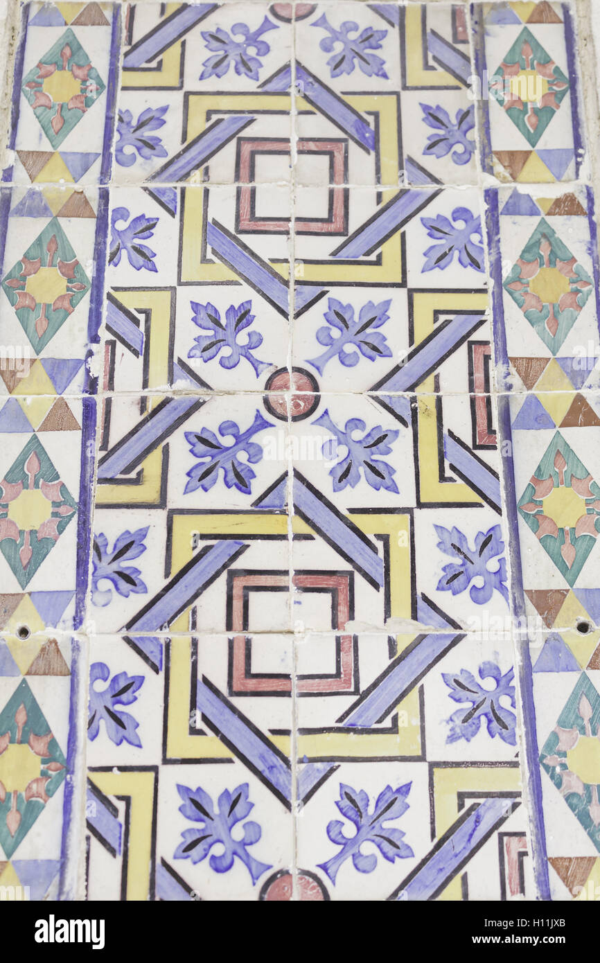 Various field tiles in urban building, construction Stock Photo - Alamy