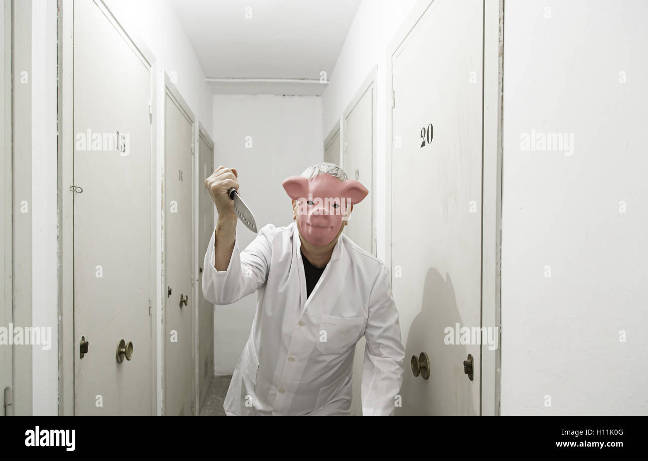 Pig man scary hi-res stock photography and images - Alamy