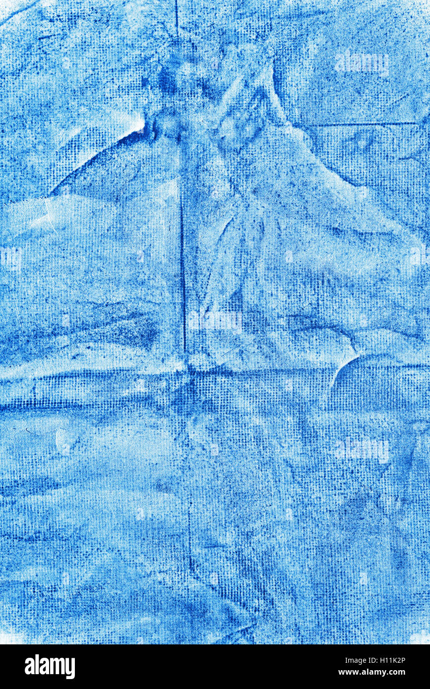 Rough blue grunge texture as background for graphic design Stock Photo ...