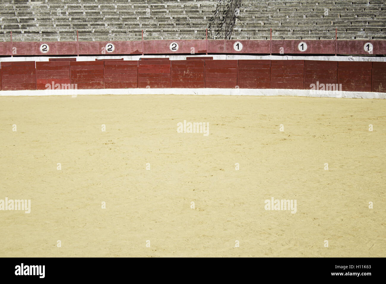 Place empty bulls traditional to celebrate culture Stock Photo - Alamy