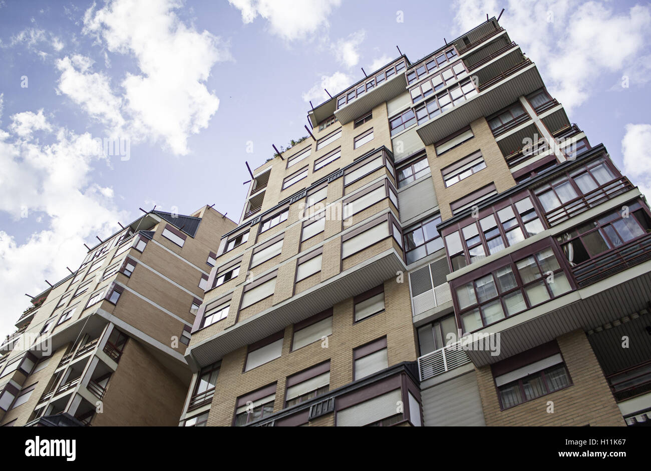 Balconies construction hi-res stock photography and images - Alamy