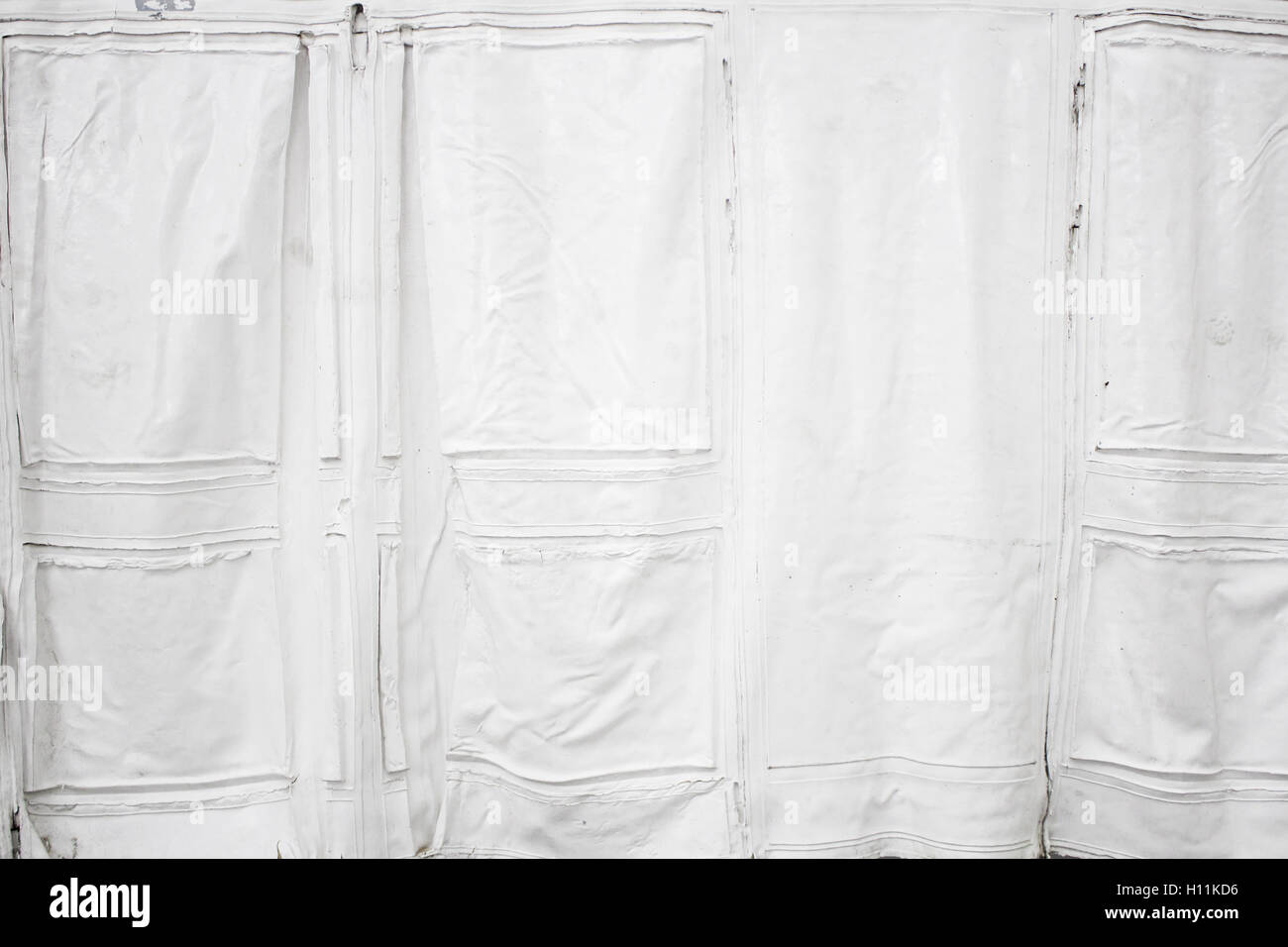 White canvas cloth in building decoration concept Stock Photo - Alamy