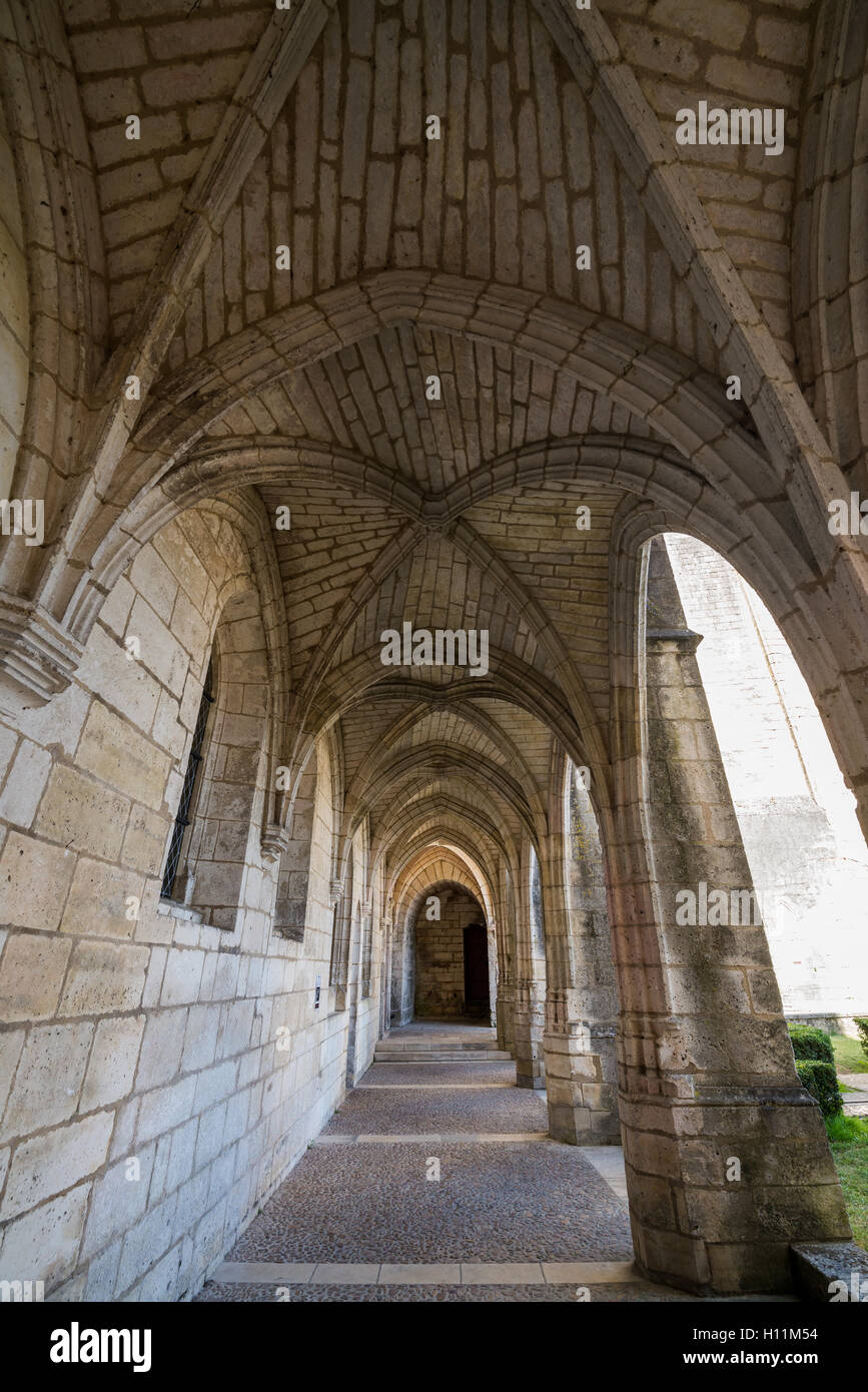 The Benedictine abbey abbaye Saint-Pierre de Brantôme and its bell ...