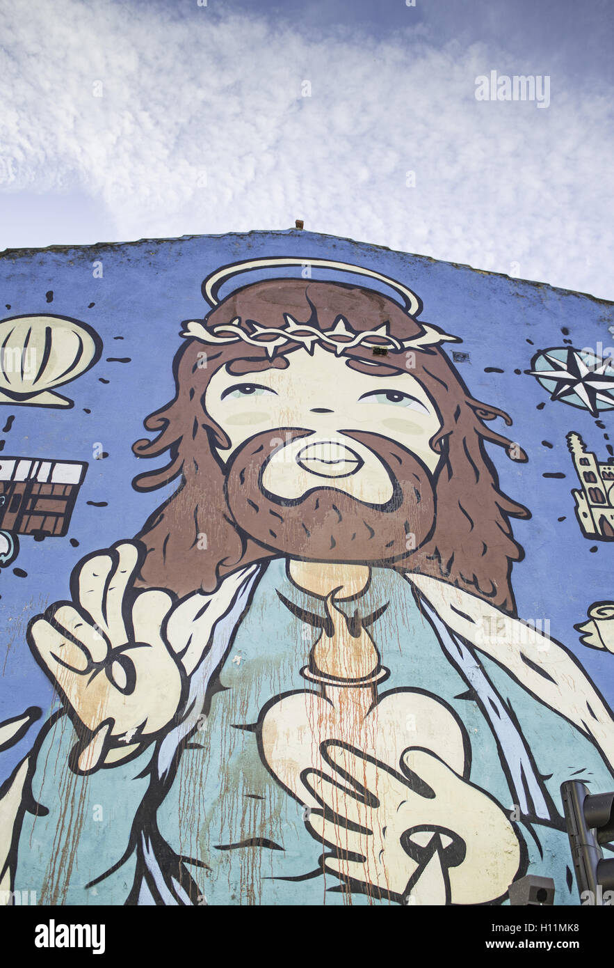 Pencil drawing of jesus hi-res stock photography and images - Alamy