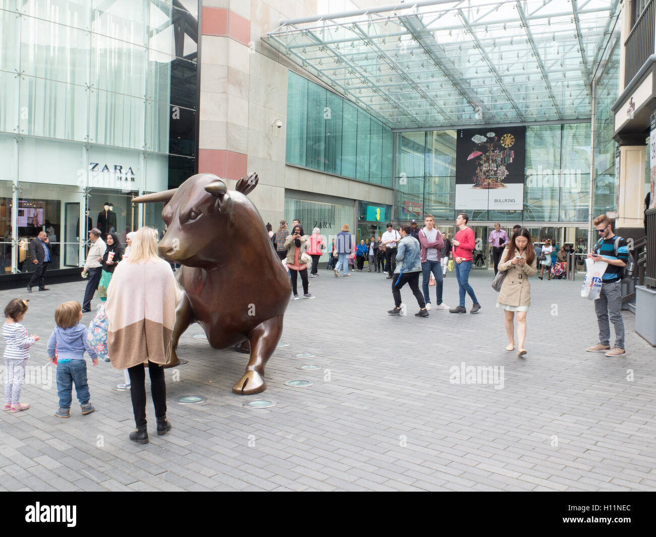 Bull ring shopping centre hi-res stock photography and images - Alamy