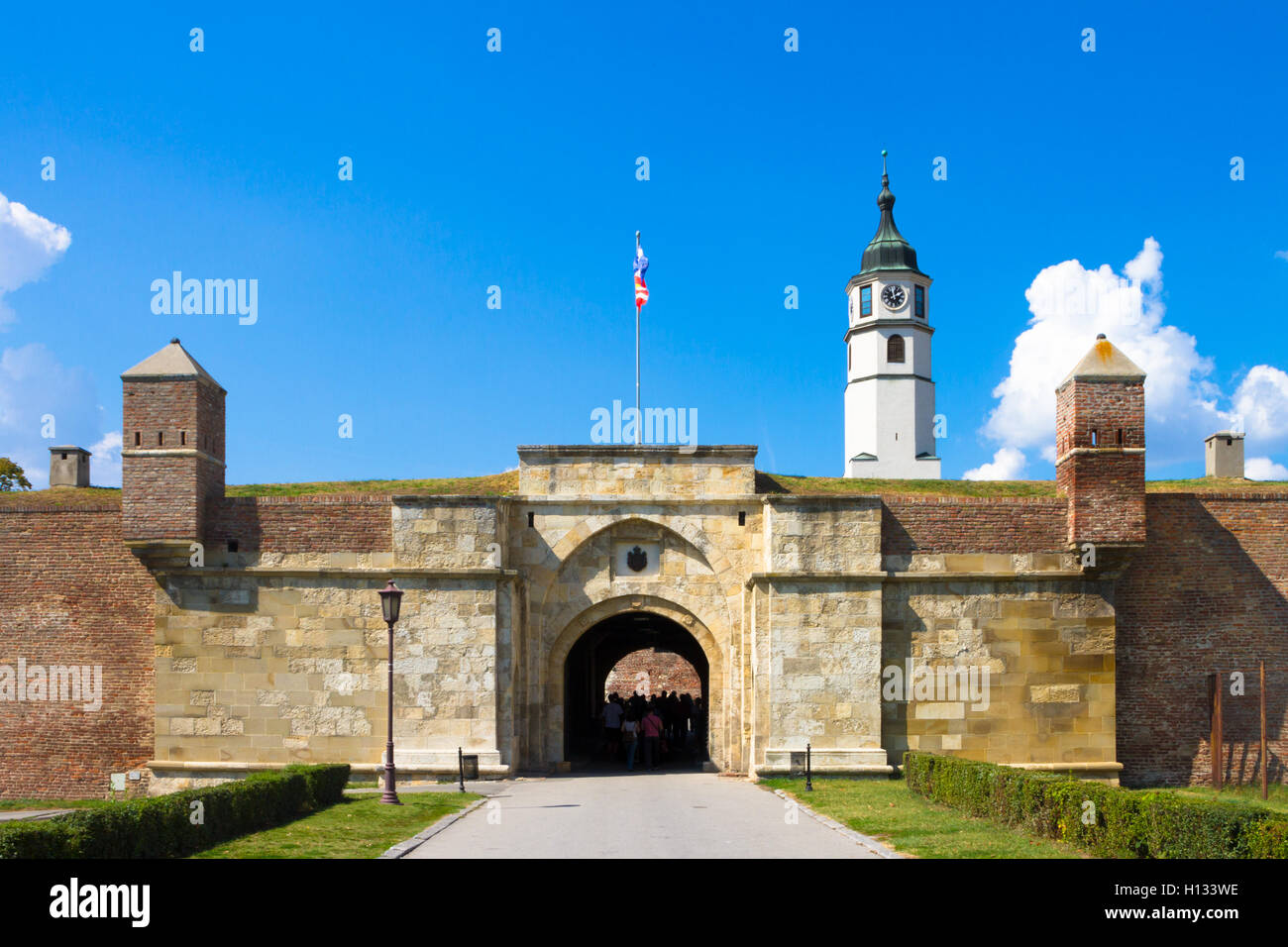 Kalemegdan Fortress in Belgrade, capital of Serbia Stock Photo - Alamy