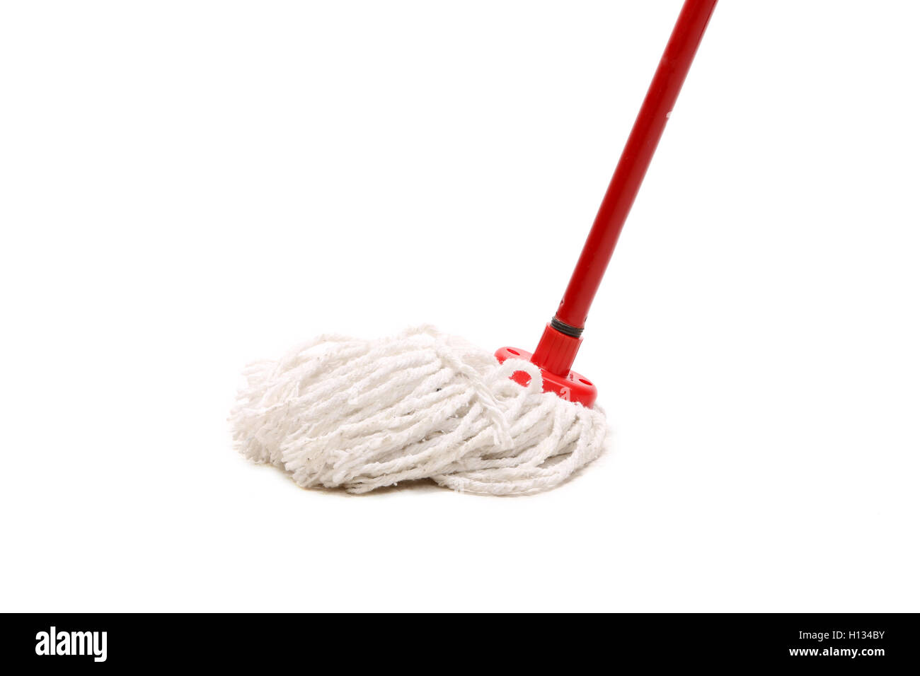 Red mop and broom hi-res stock photography and images - Alamy