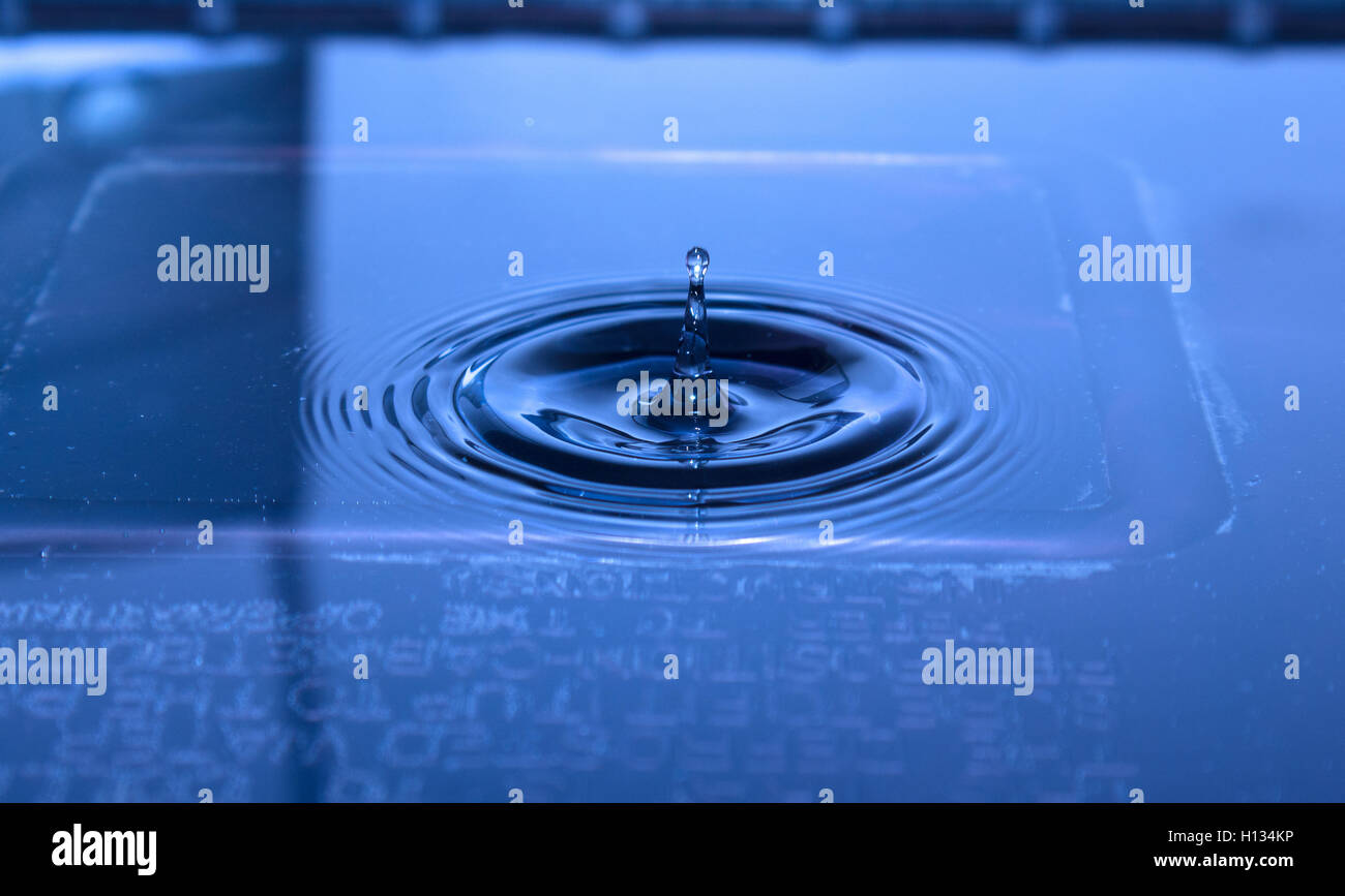 water drop splash photography Stock Photo - Alamy