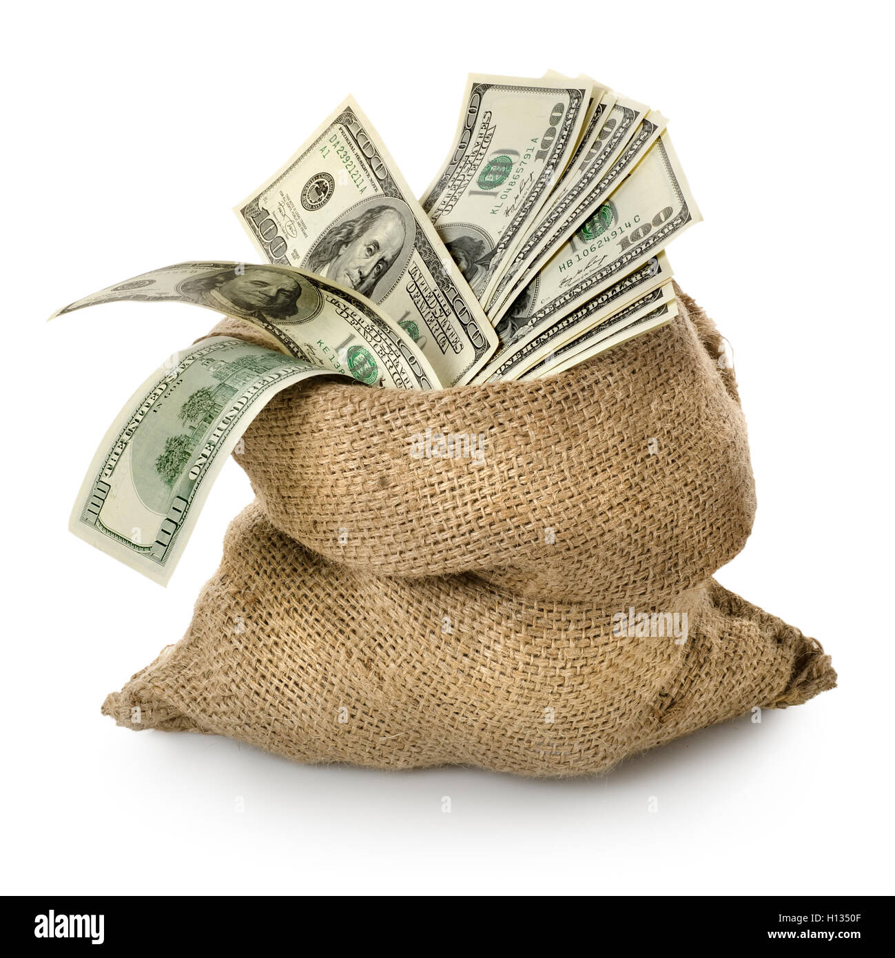 Old money bag hi-res stock photography and images - Alamy