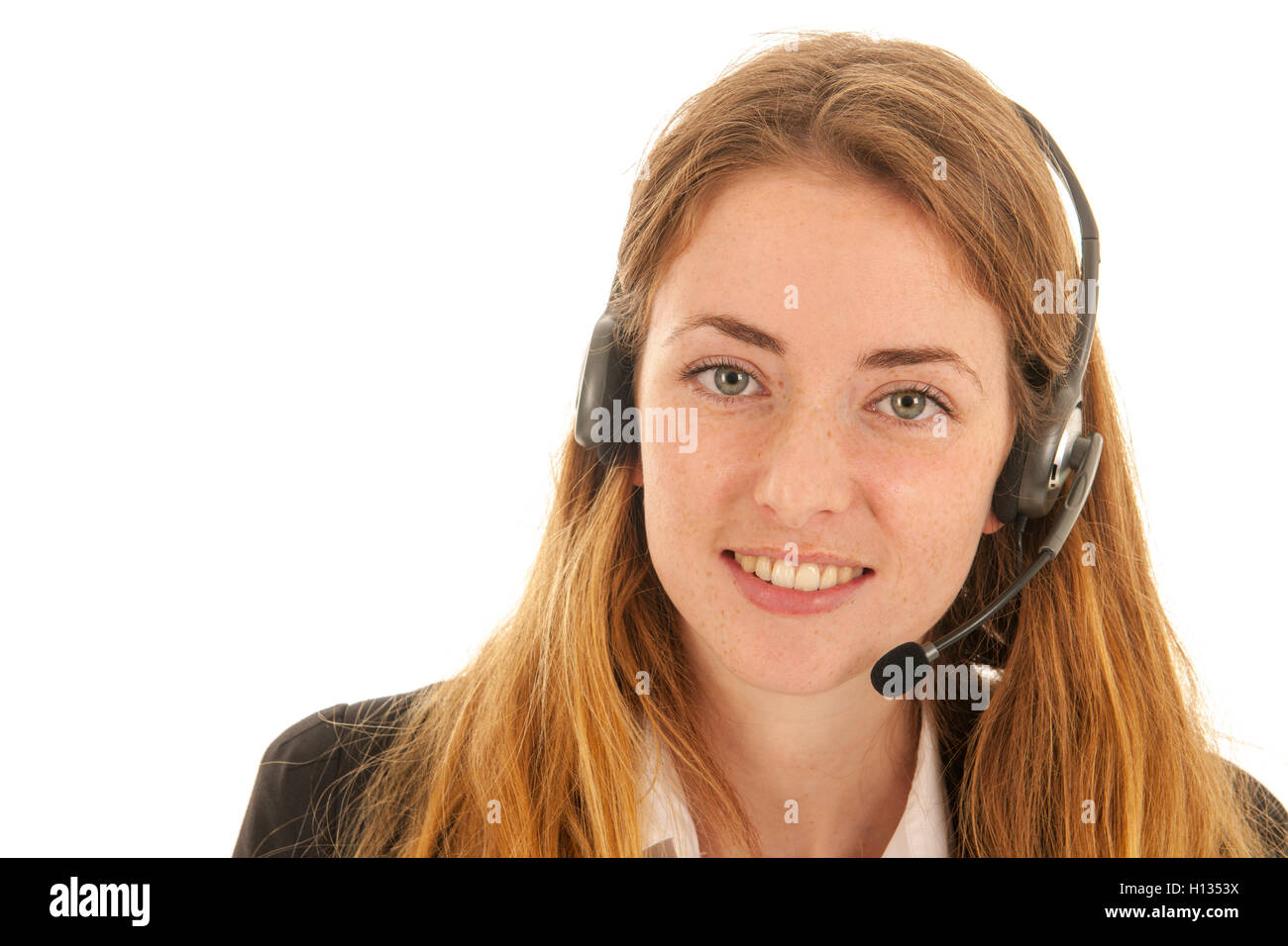 Operator phone hi-res stock photography and images - Alamy